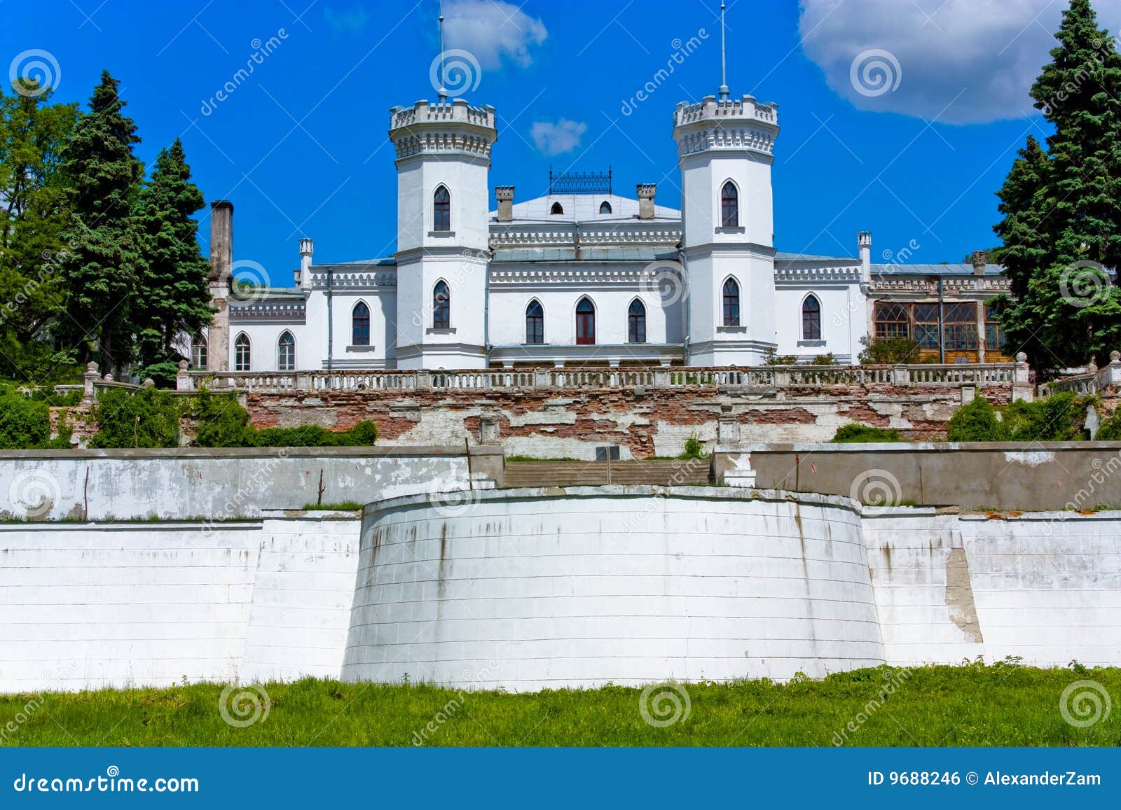 Ancient palace stock photo. Image of abandon, summer, palace - 9688246