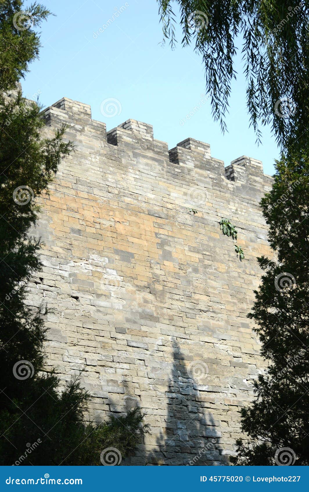 Ancient palatial wall stock photo. Image of tradition - 45775020