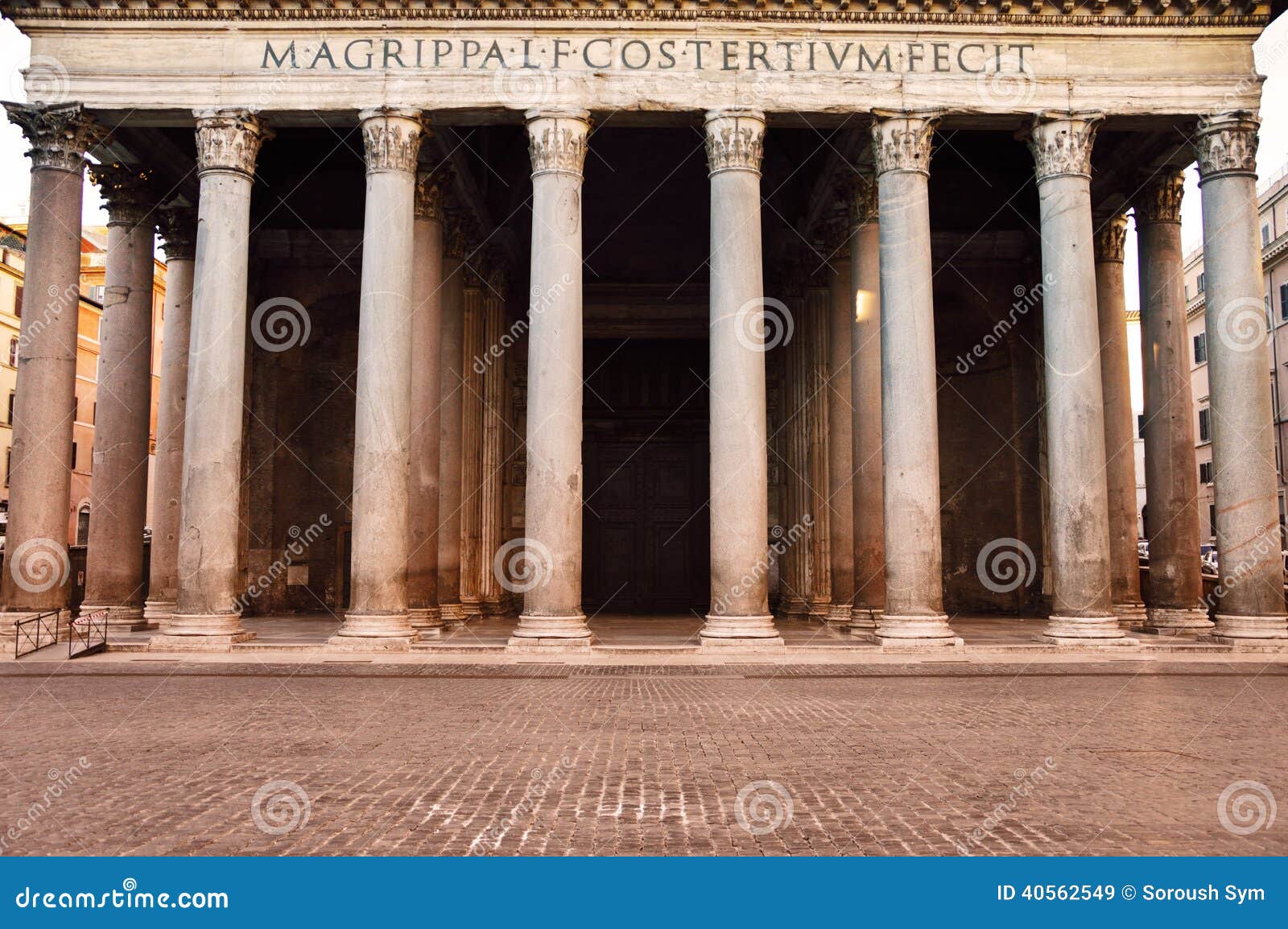 Ancient Pantheon in Rome, Italy Stock Image - Image of history ...
