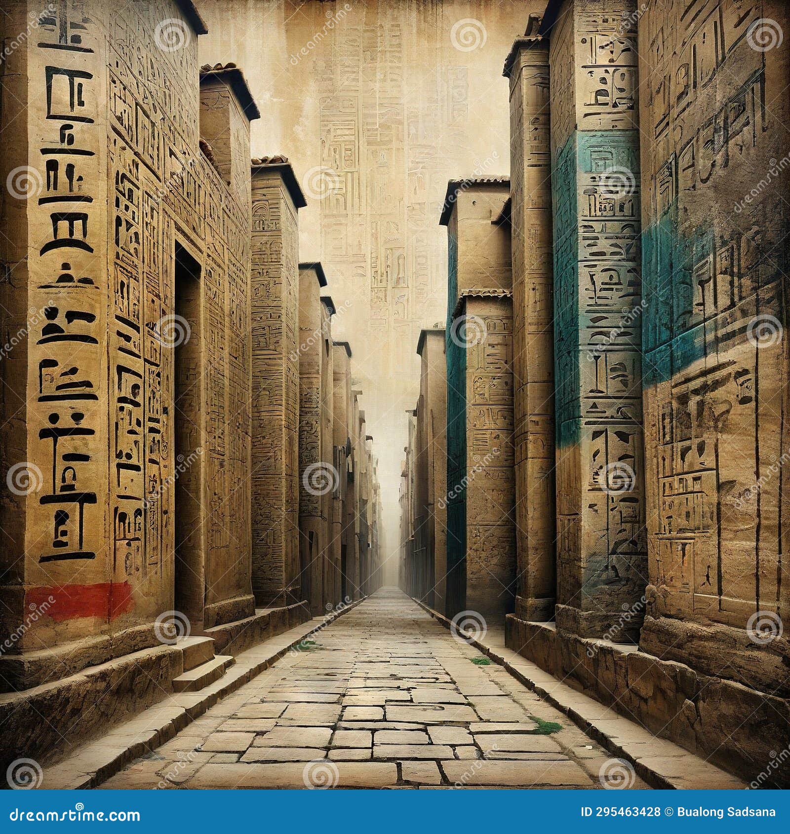 Ancient Papyrus With Hieroglyphs Royalty-Free Cartoon | CartoonDealer ... Ancient Papyrus With Hieroglyphs Royalty-Free Cartoon | CartoonDealer ...
