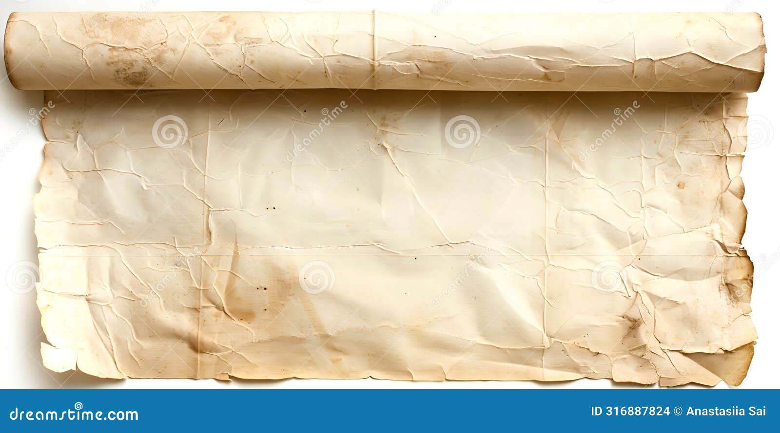 Ancient papyrus paper stock illustration. Illustration of pattern ...