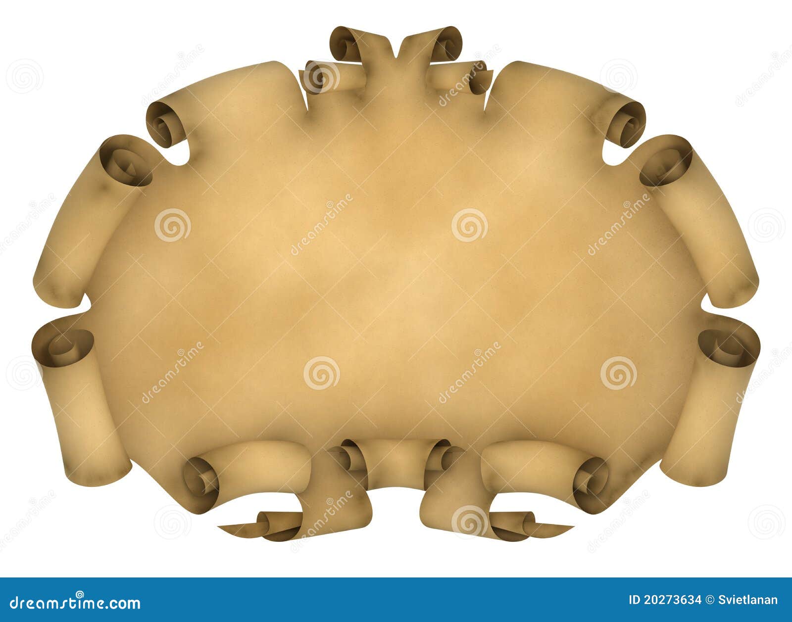 Ancient Parchment Pirate's Treasure Map, Paper With Vintage Texture ...