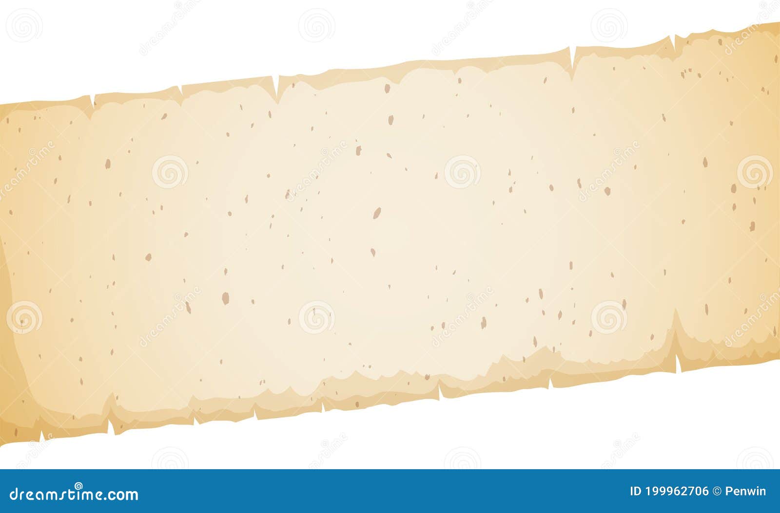 Isolated Ancient Scroll Template with Diagonal Design, Vector ...