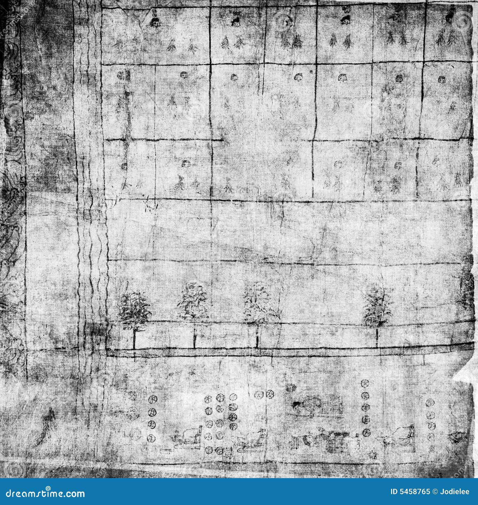 Ancient Parchment Text Paper Stock Illustration - Illustration of ...