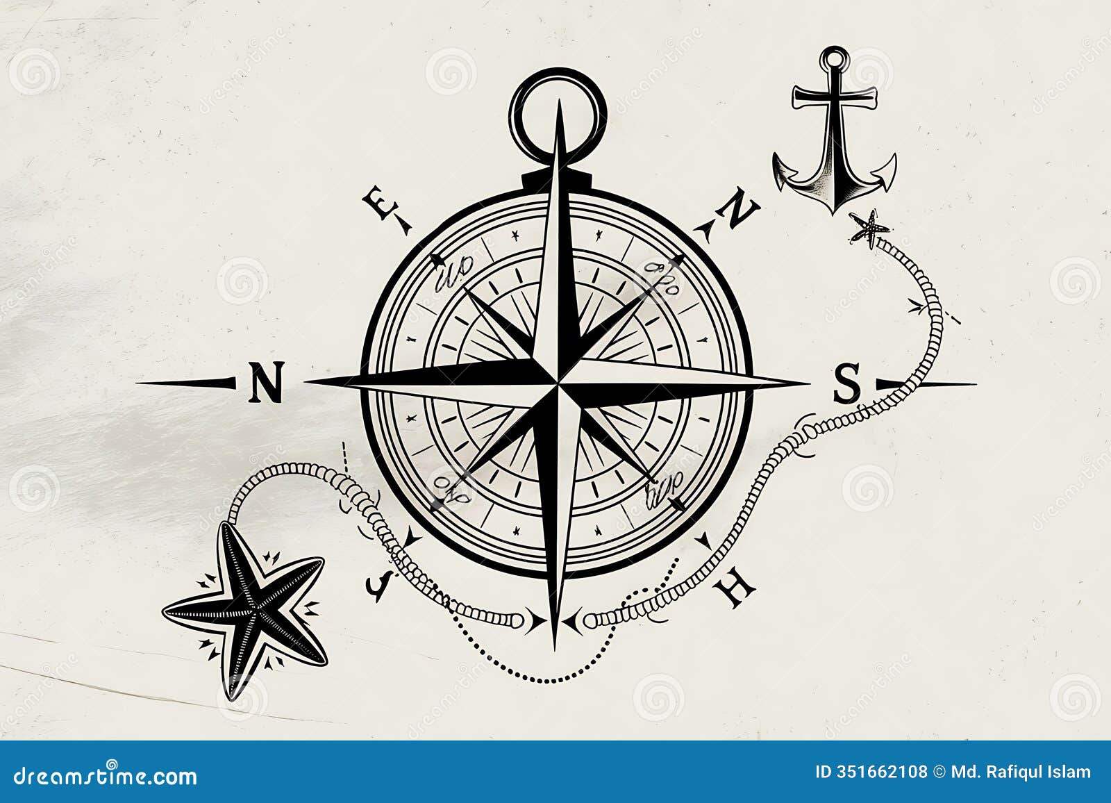 Parchment With Compass Rose Stock Photo | CartoonDealer.com #170599794