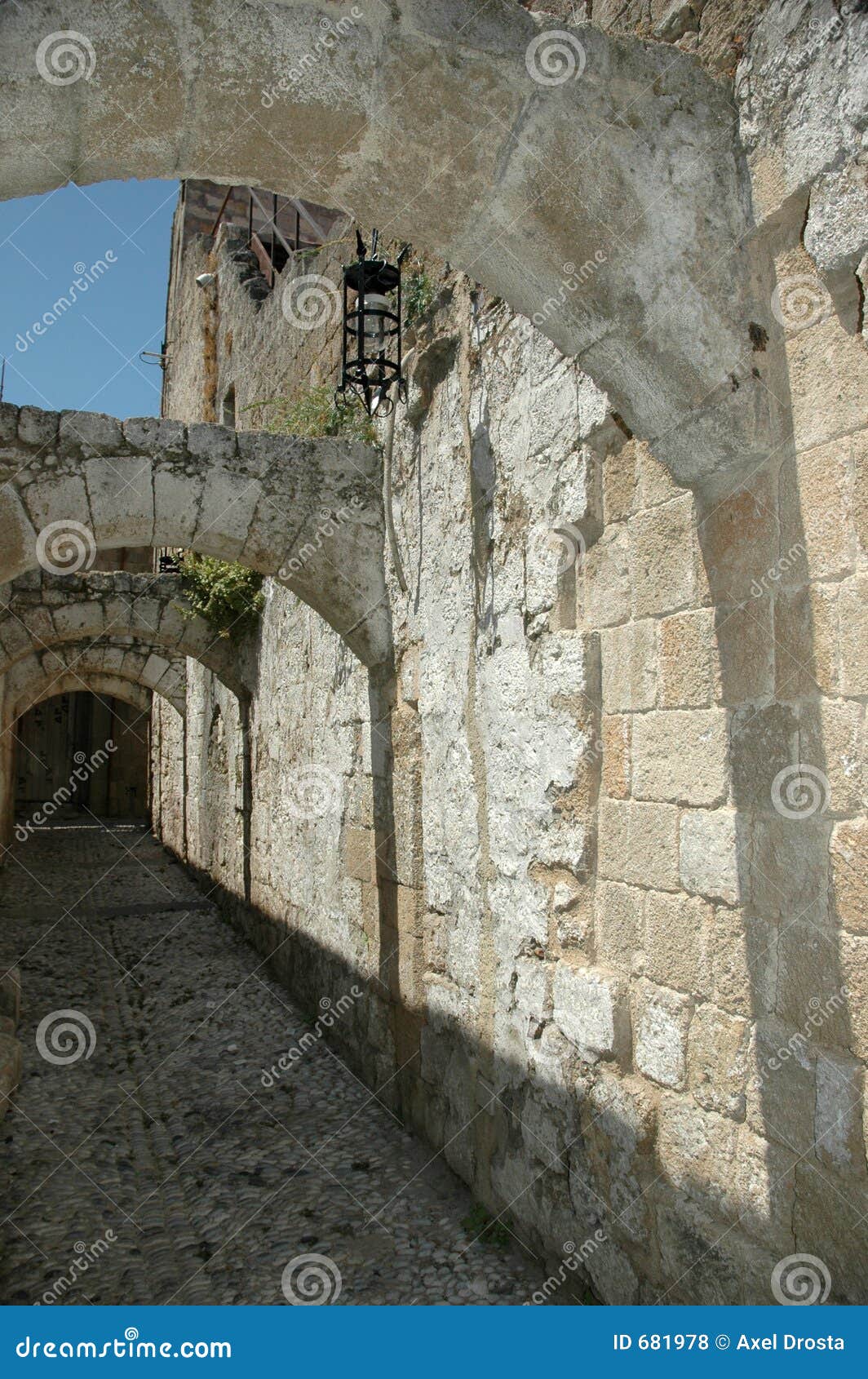 Ancient passage stock photo. Image of europe, stoneway - 681978