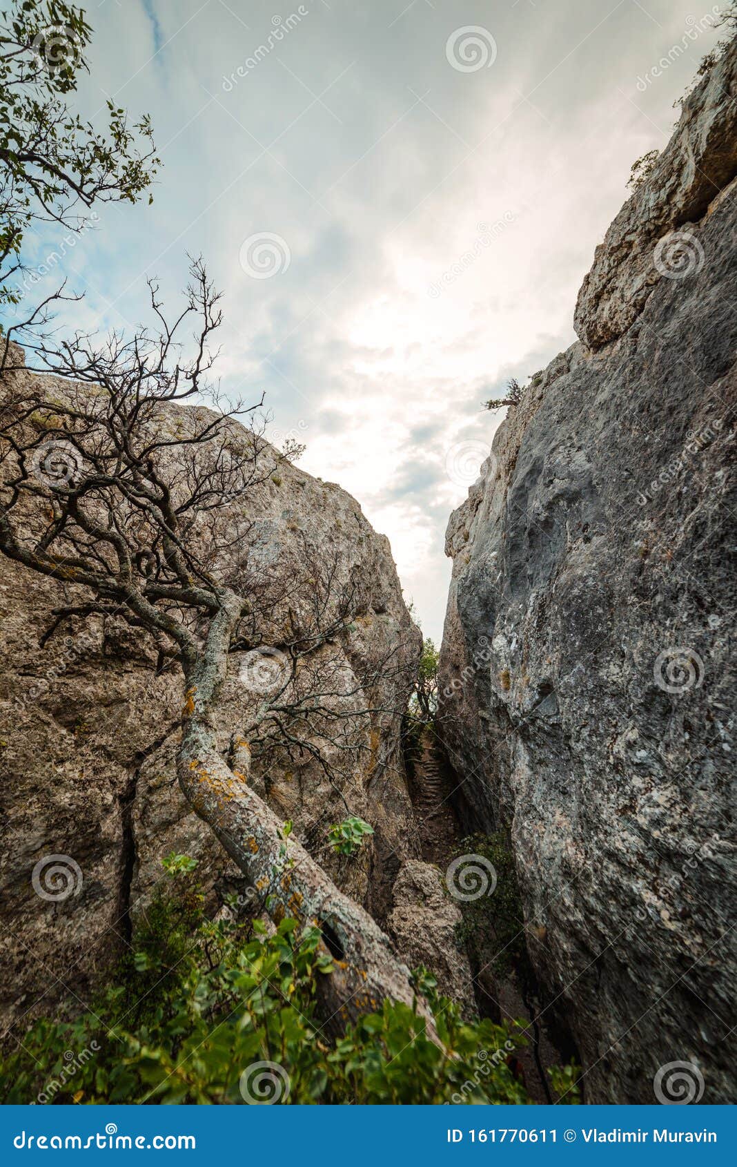 Ancient Path among the Rocks Stock Image - Image of walk, water: 161770611
