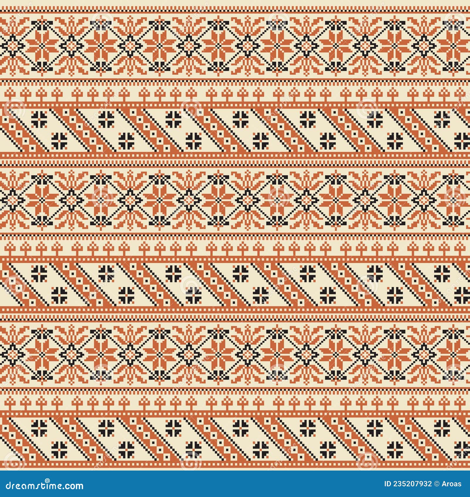 Original Ancient Pattern Design Background Stock Vector - Illustration ...