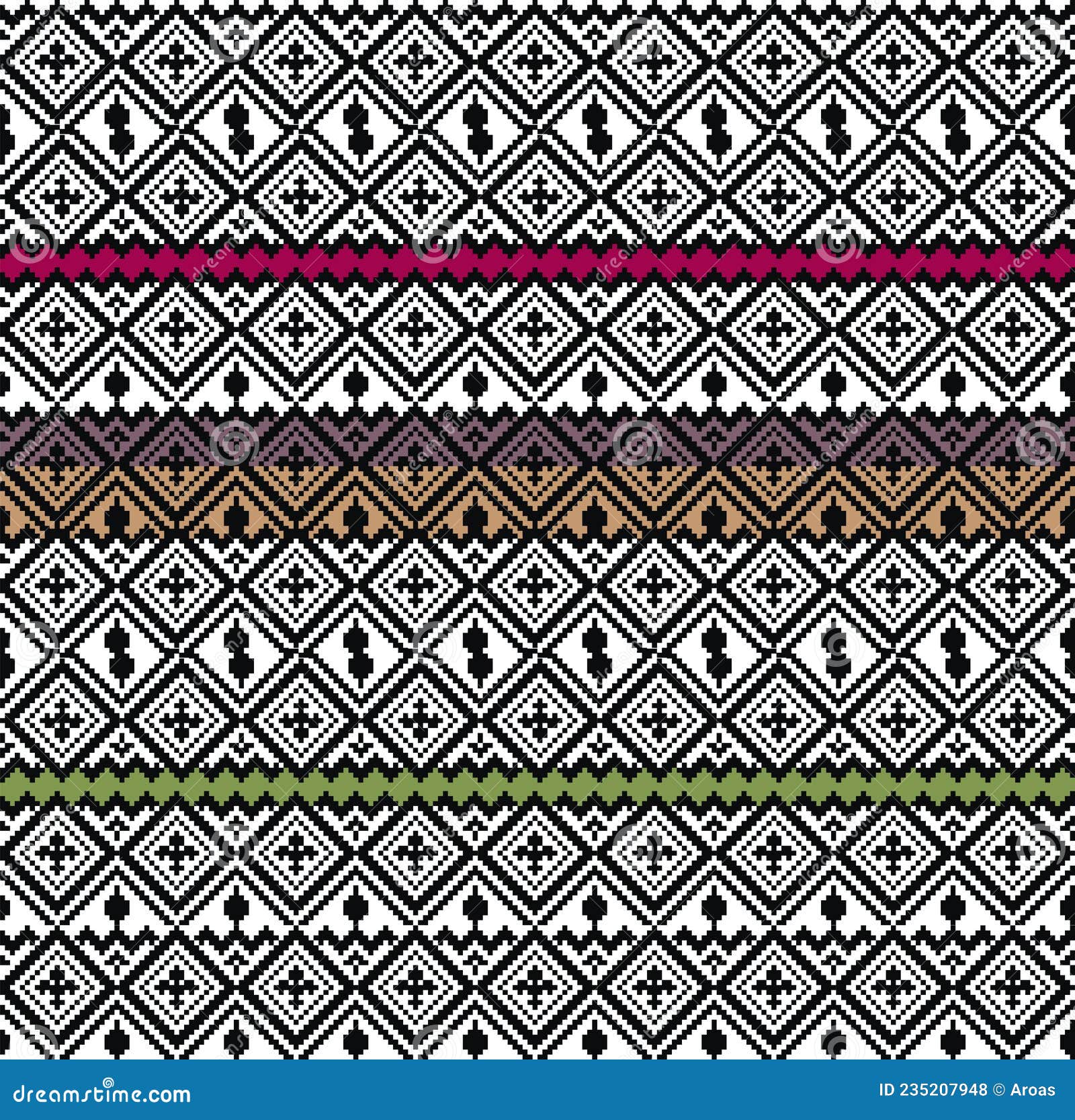 Original Ancient Pattern Design Background Stock Vector - Illustration ...