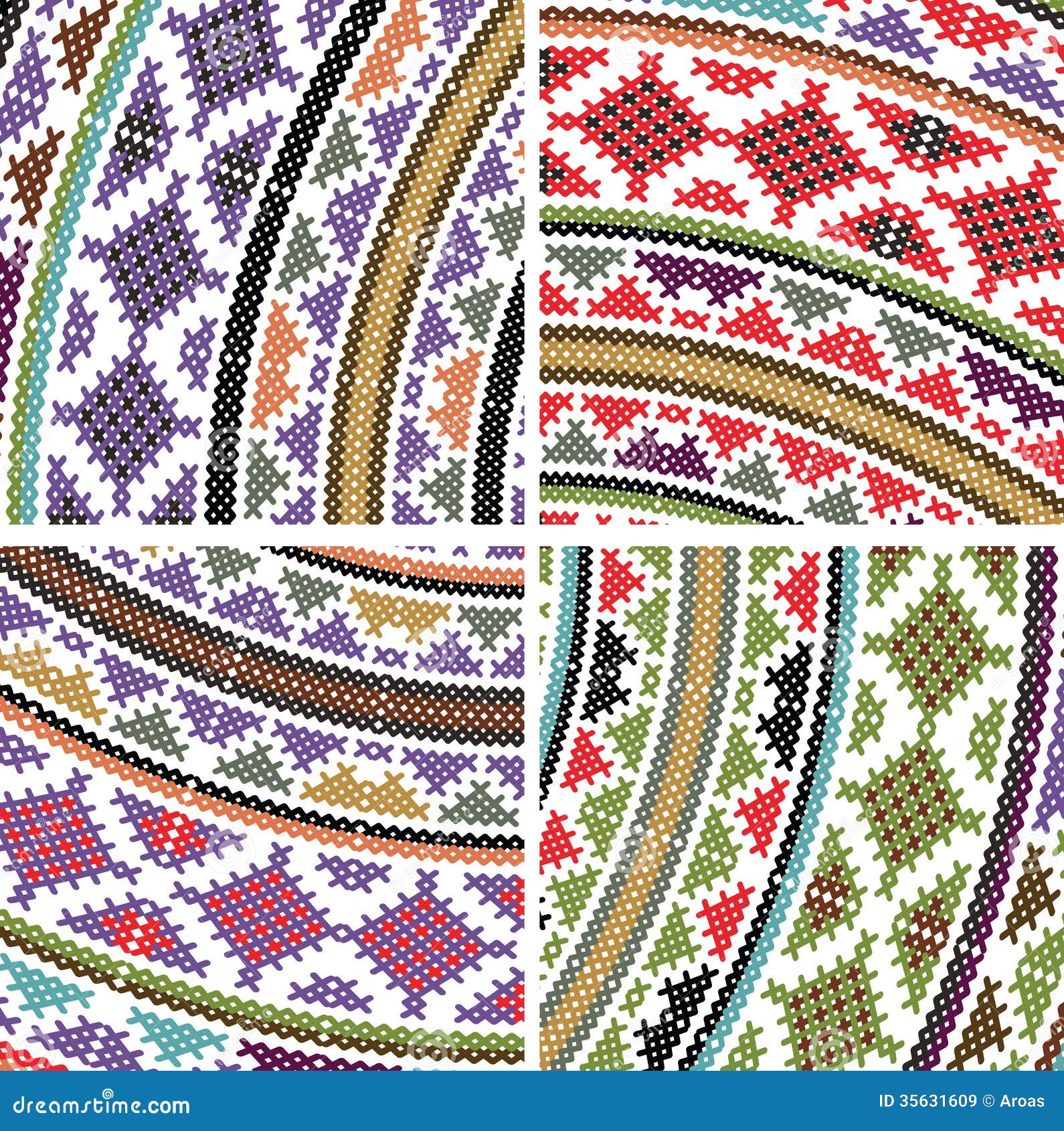 Ancient Pattern. Vector Illustration Stock Vector - Illustration of ...