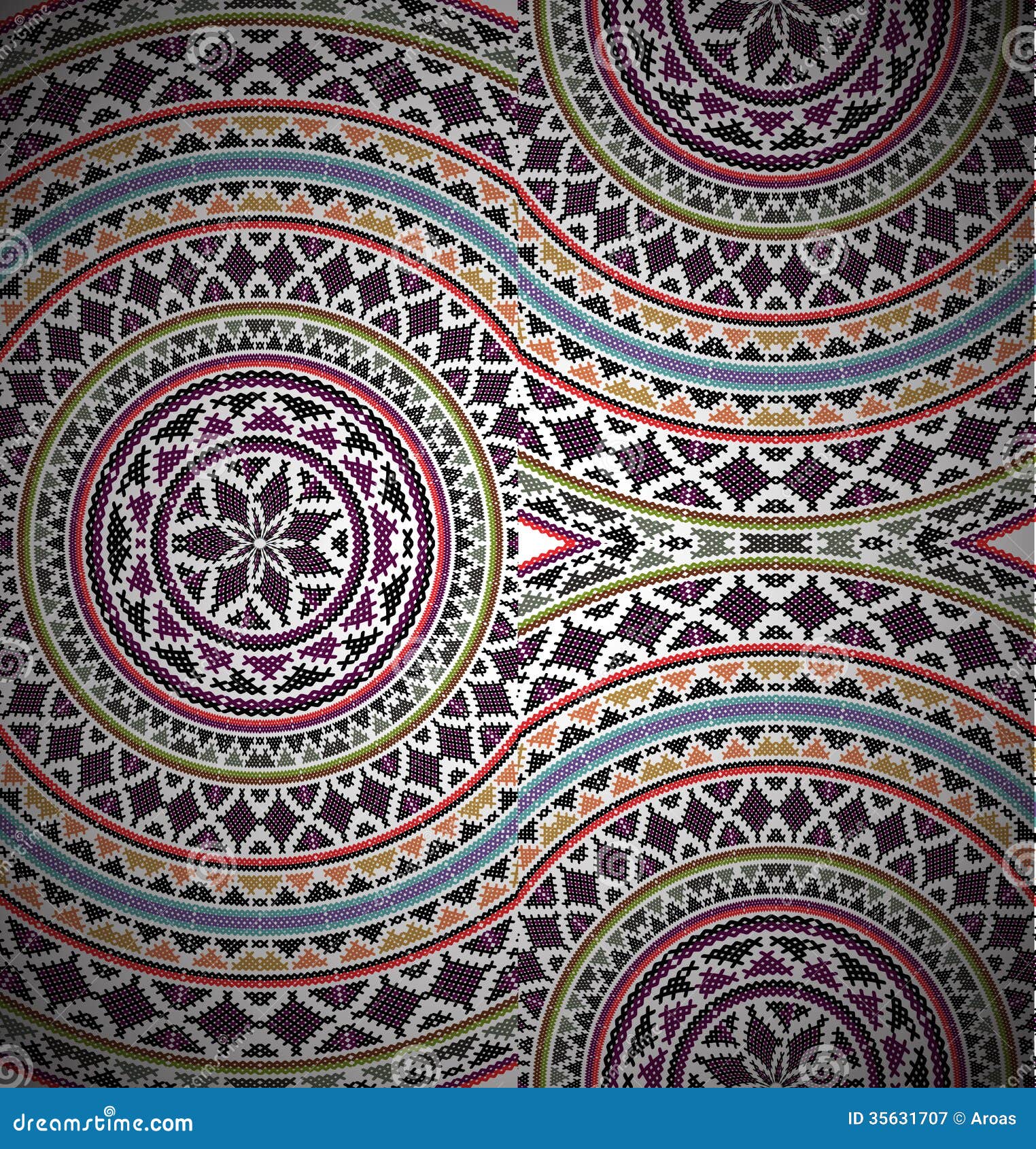 Ancient Pattern. Vector Illustration Stock Vector - Illustration of ...