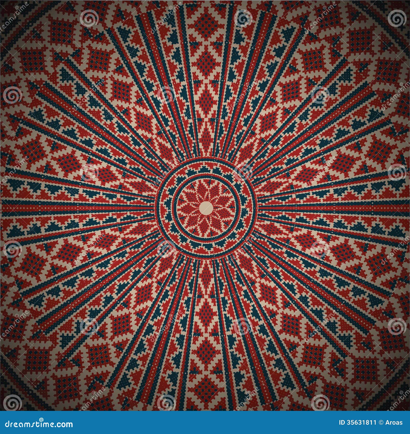 Ancient Pattern. Vector Illustration Stock Vector - Illustration of ...