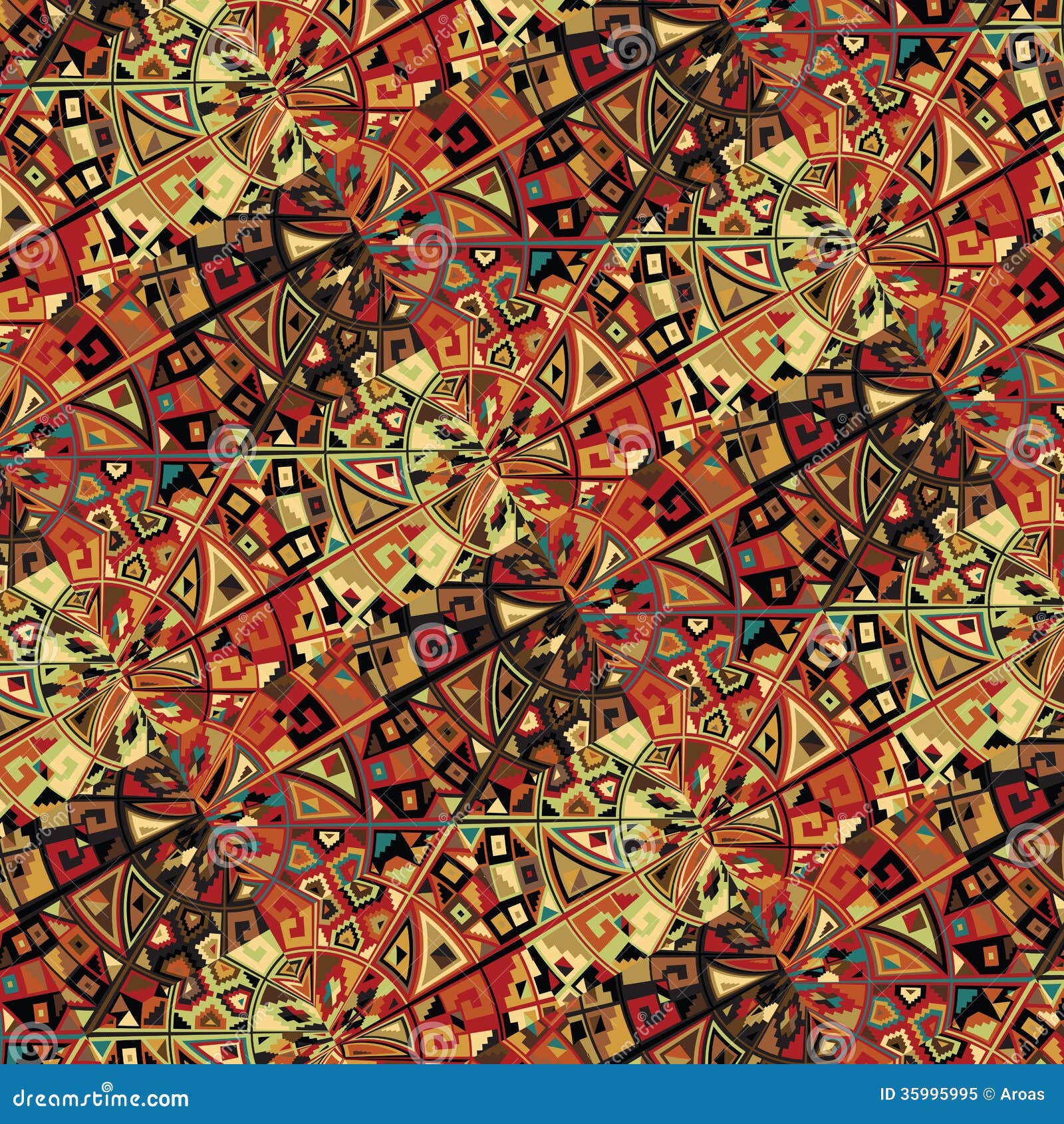 Ancient Pattern. Vector Illustration Stock Vector - Illustration of ...