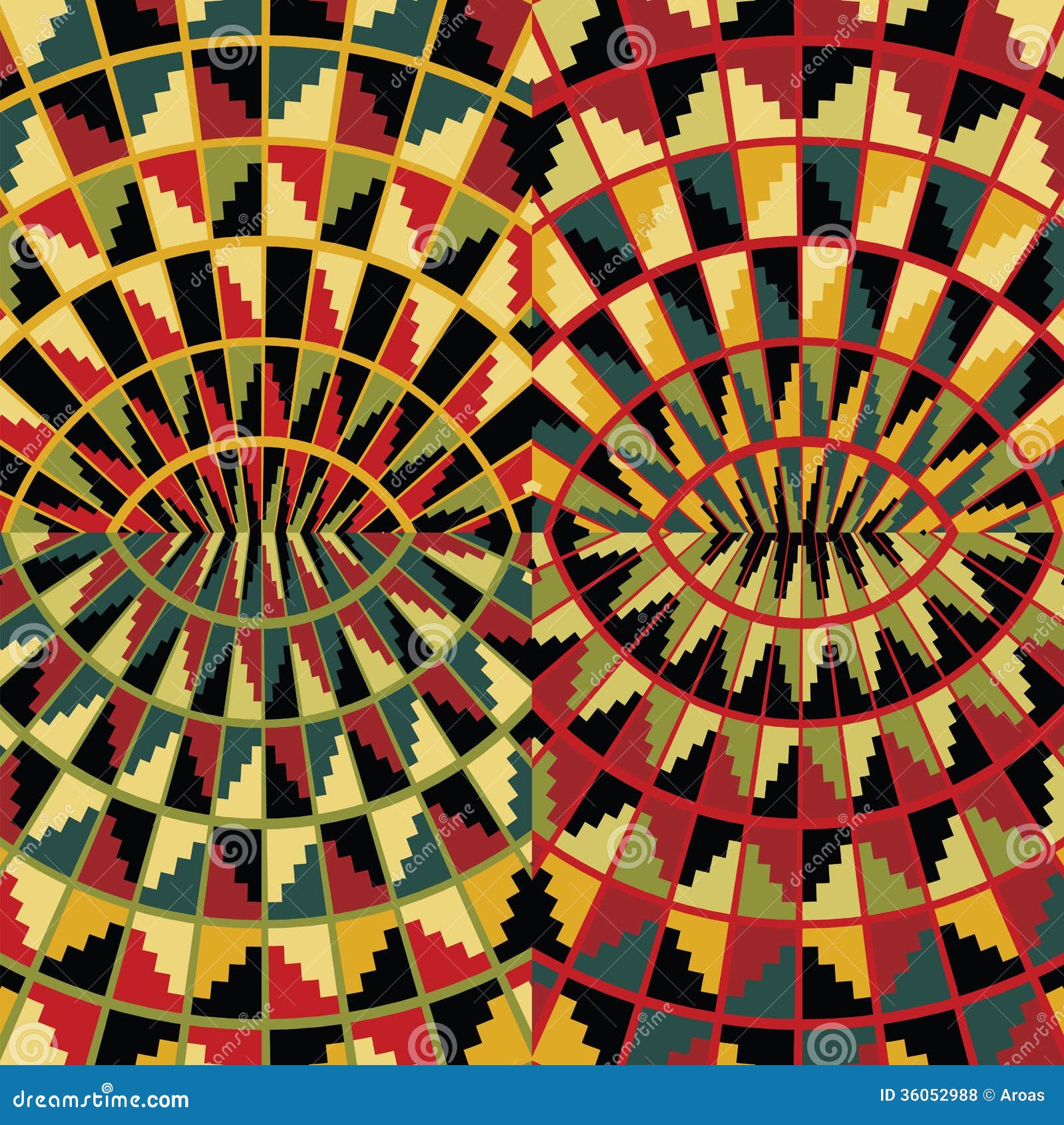 Ancient Pattern. Vector Illustration Stock Vector - Illustration of ...