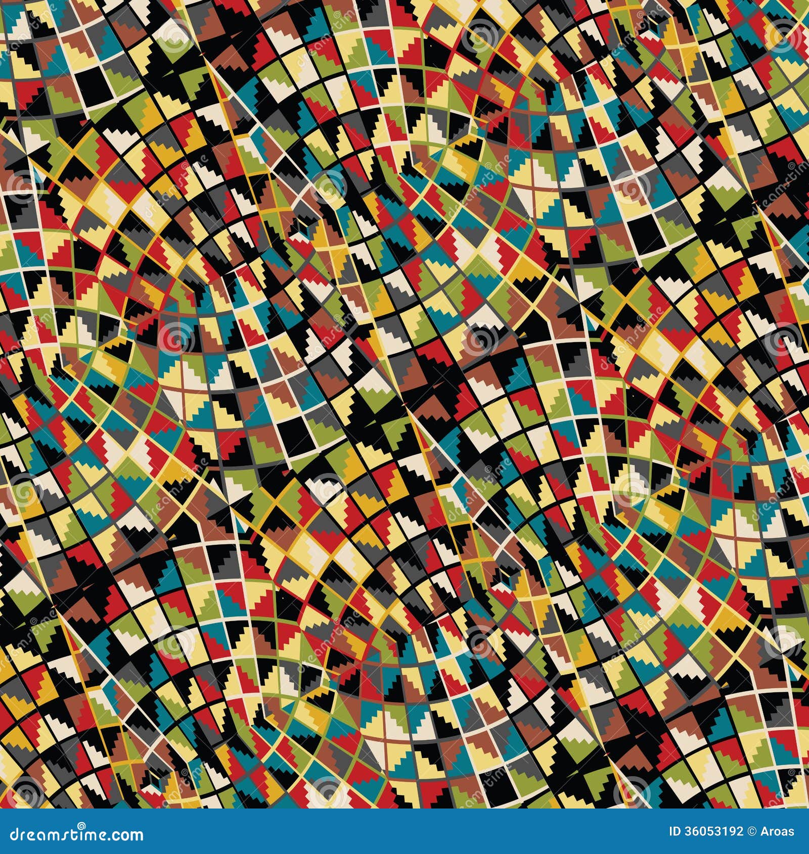 Ancient Pattern. Vector Illustration Stock Vector - Illustration of ...