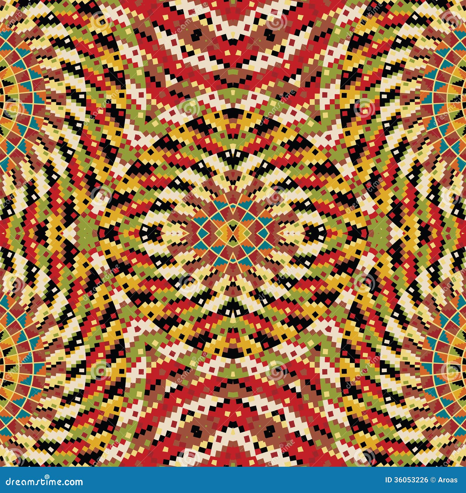 Ancient Pattern. Vector Illustration Stock Vector - Illustration of ...