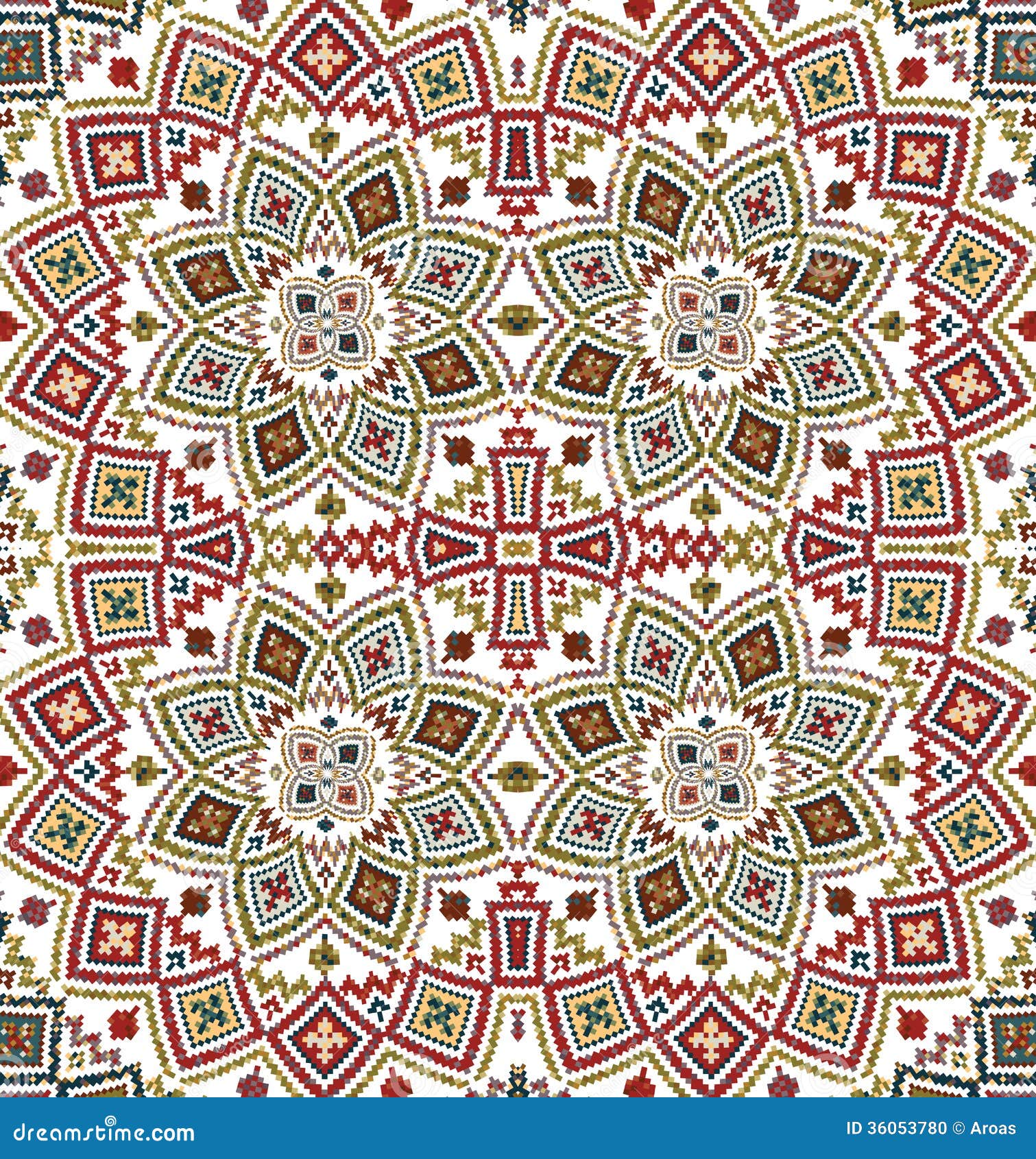 Ancient Pattern. Vector Illustration Stock Vector - Illustration of ...