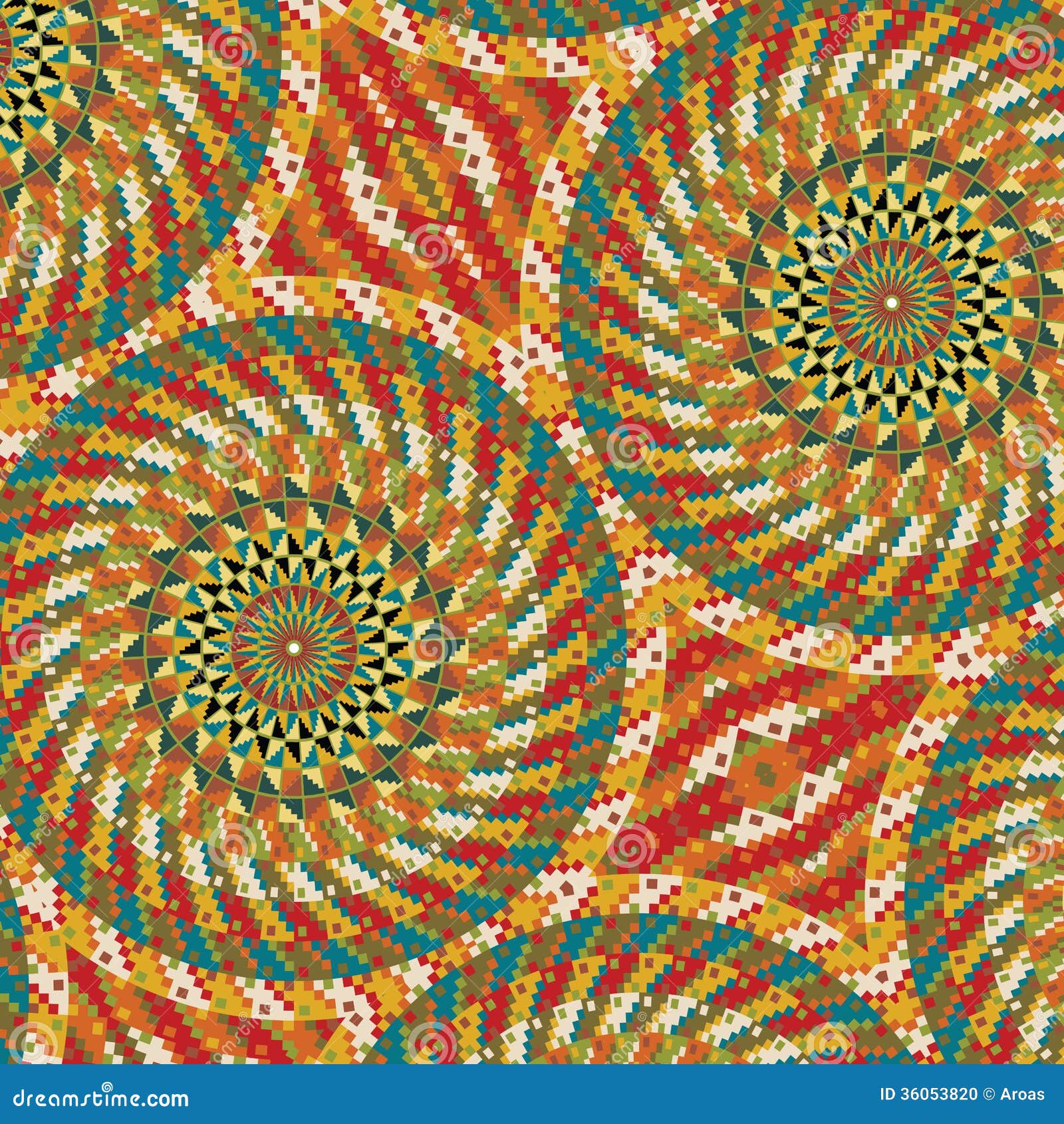 Ancient Pattern. Vector Illustration Stock Vector - Illustration of ...