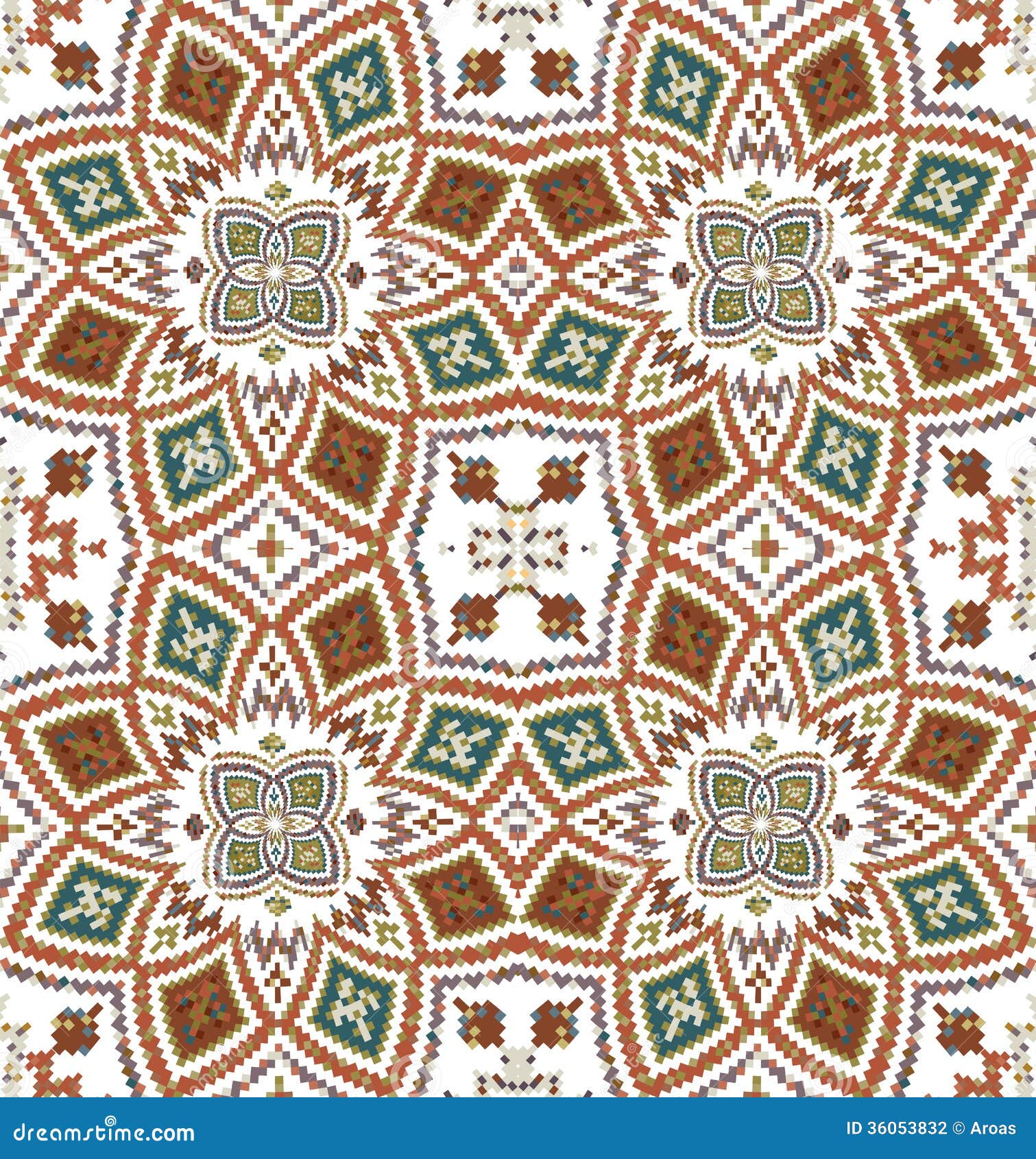 Ancient Pattern. Vector Illustration Stock Vector - Illustration of ...