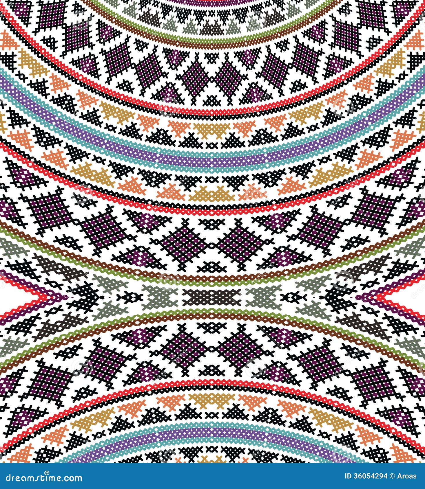 Ancient Pattern. Vector Illustration Stock Vector - Illustration of ...