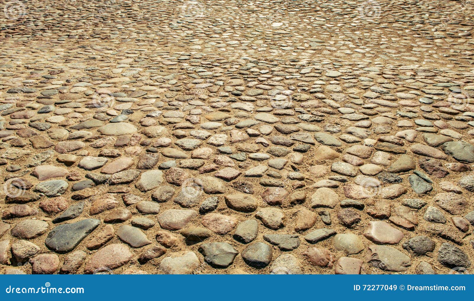 Ancient Pavement Stone Stones Laid Out In The Form Of A Circumference ...