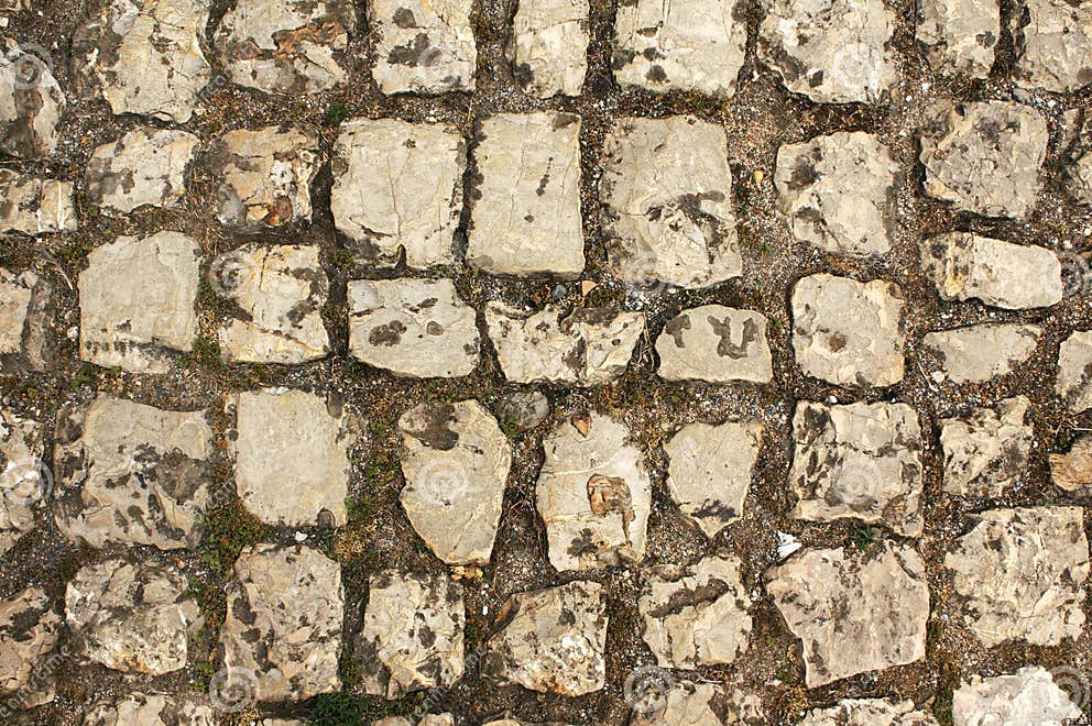 Ancient paving stone stock photo. Image of outdoor, background - 26629662