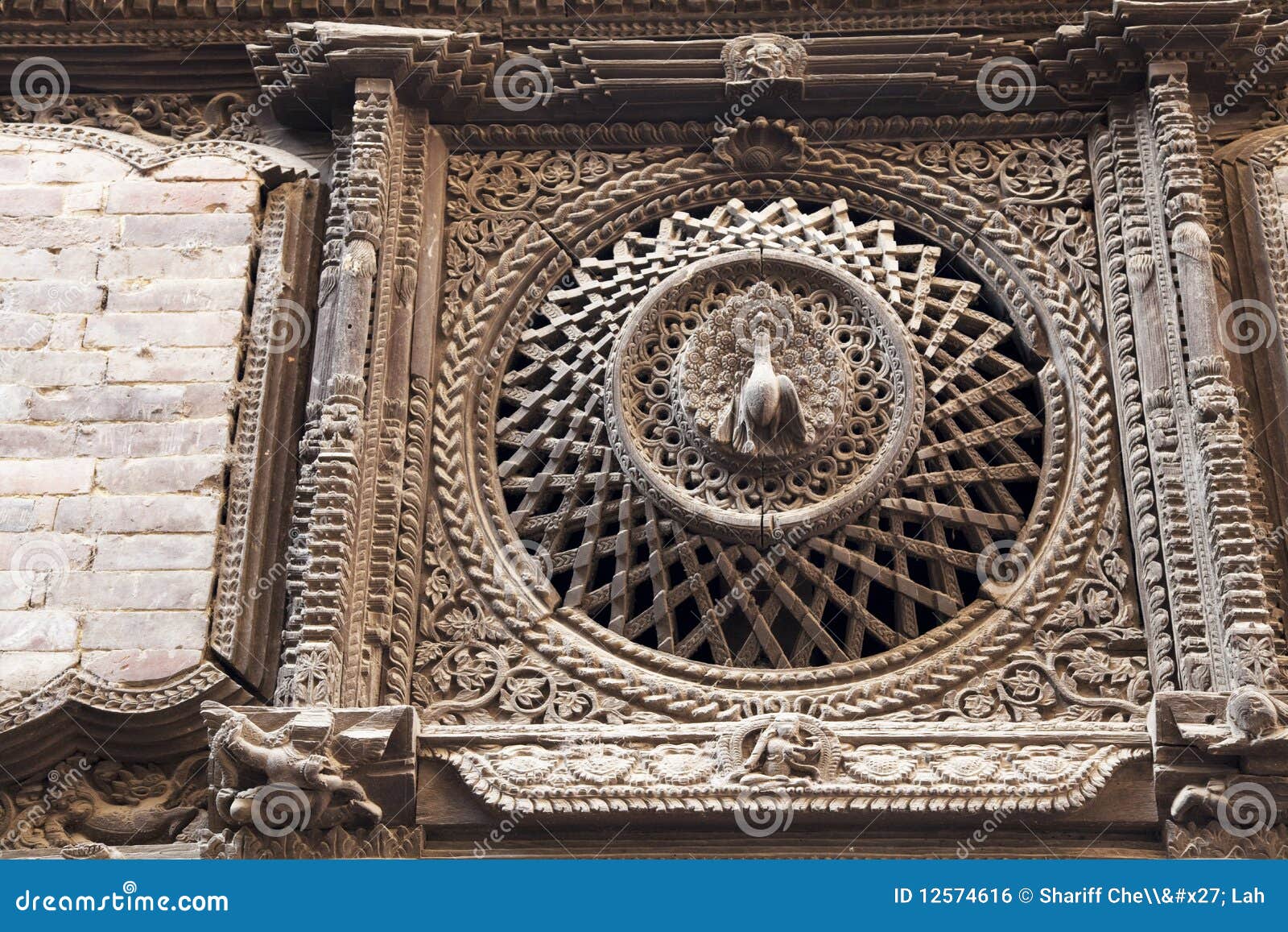 The Peacock Window, An Early 15th Century Latticed Window, Bhaktapur ...
