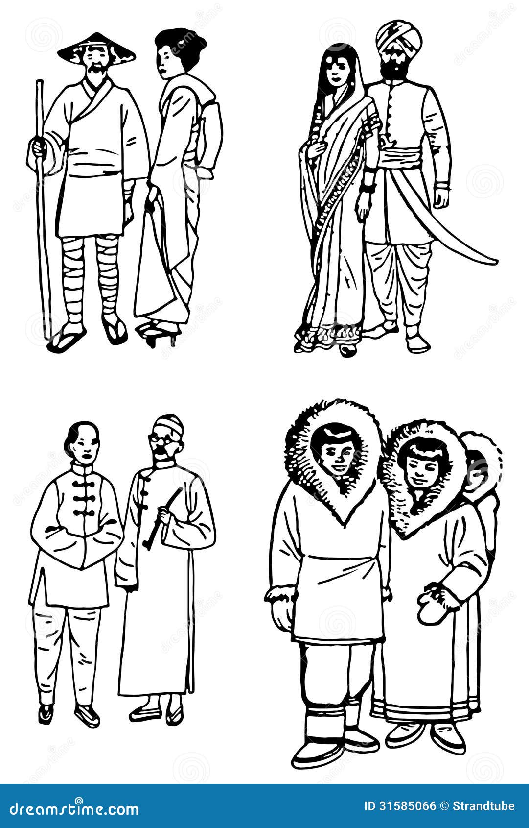 Ancient People stock illustration. Illustration of abstract - 31585066