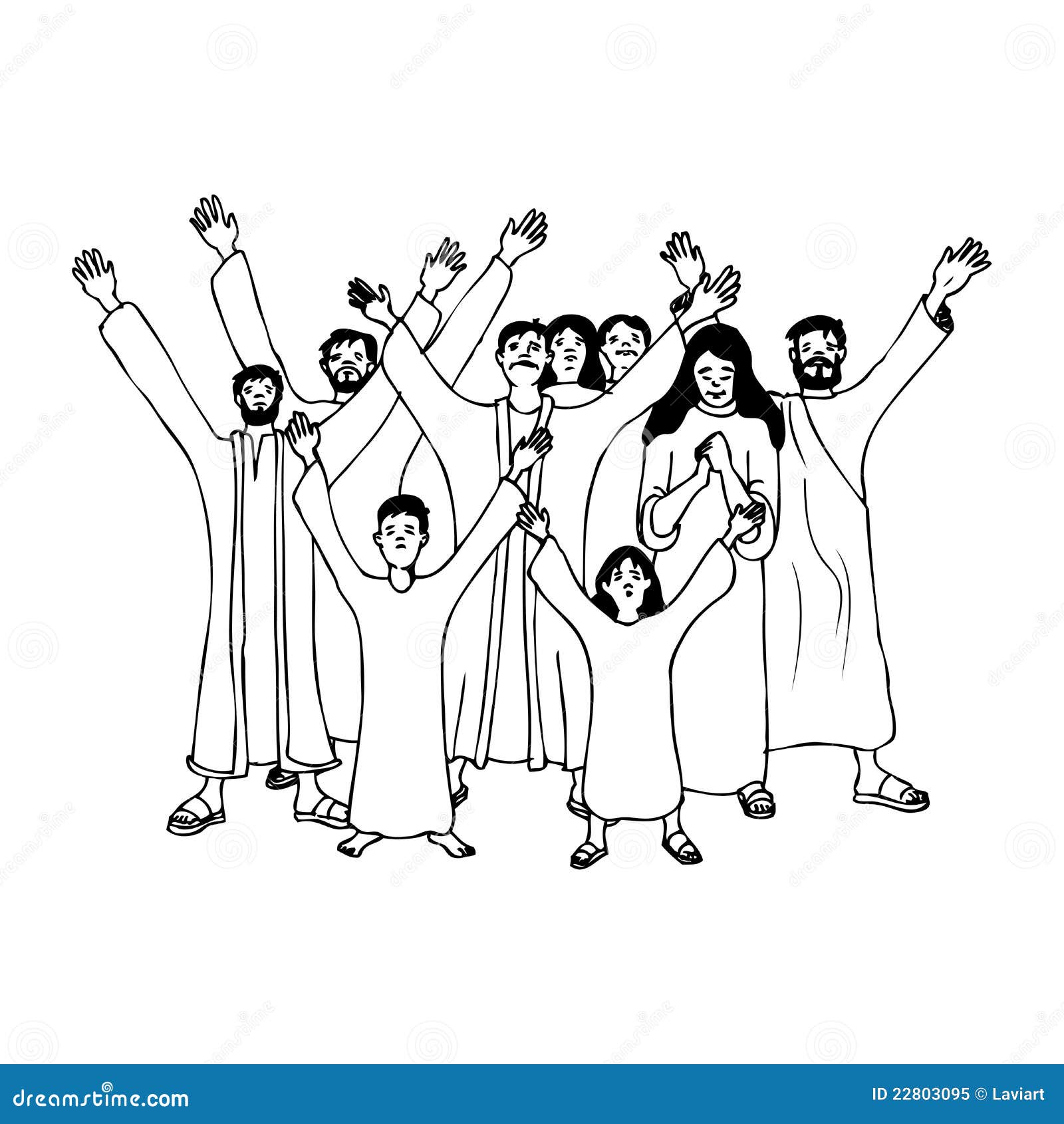 Praising Cartoons, Illustrations & Vector Stock Images - 1552 Pictures ...