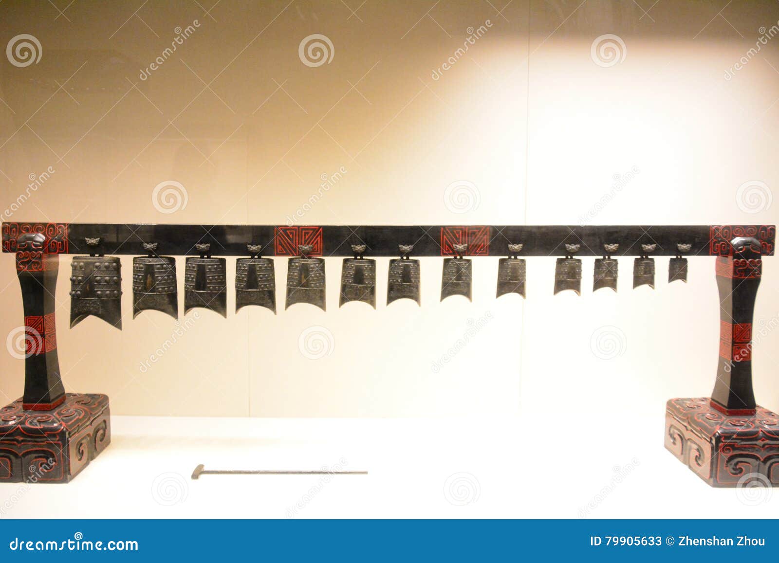 Ancient percussion chime editorial stock photo. Image of museum - 79905633