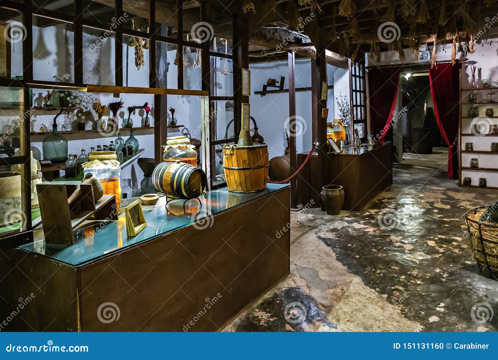 Ancient perfume laboratory stock photo. Image of distillate - 151131160