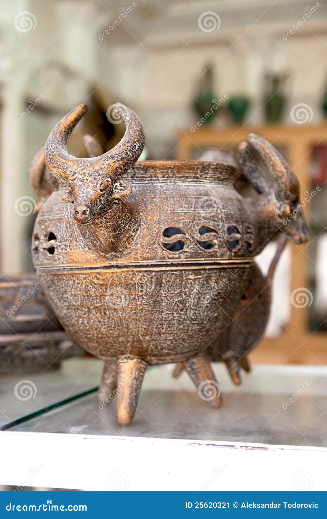 Ancient Persian Vintage Bronze Stock Image - Image of arabic, genie ...