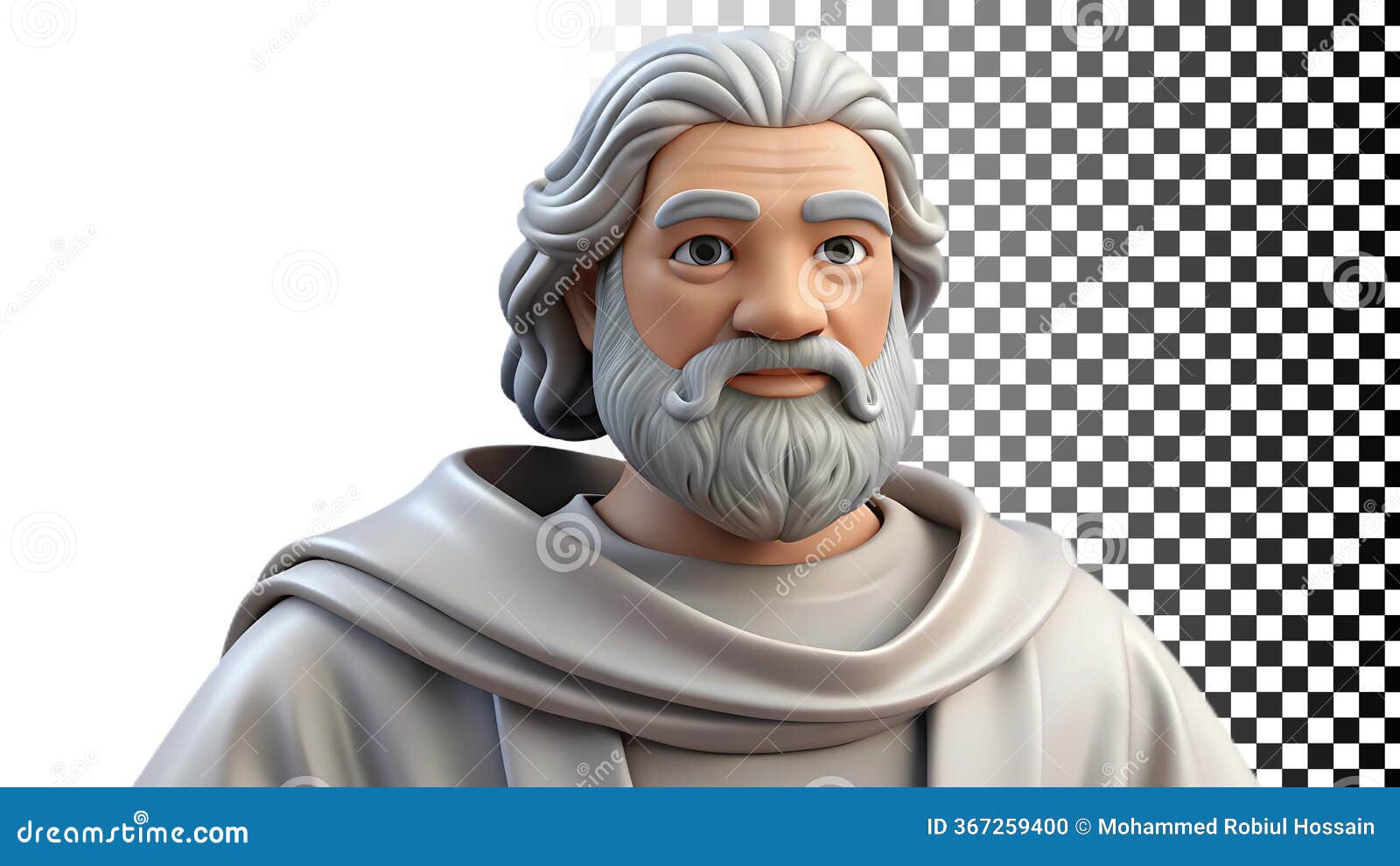 Ancient Philosopher Vector Art For Educational And Cultural ...