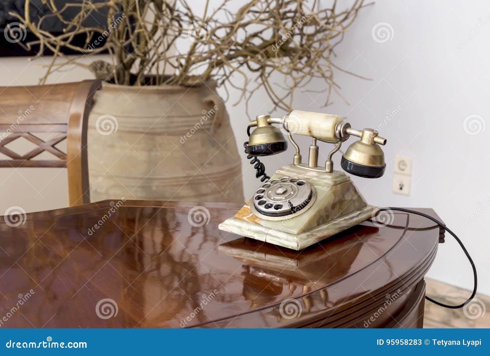 The ancient phone stock image. Image of linkage, nostalgia - 95958283