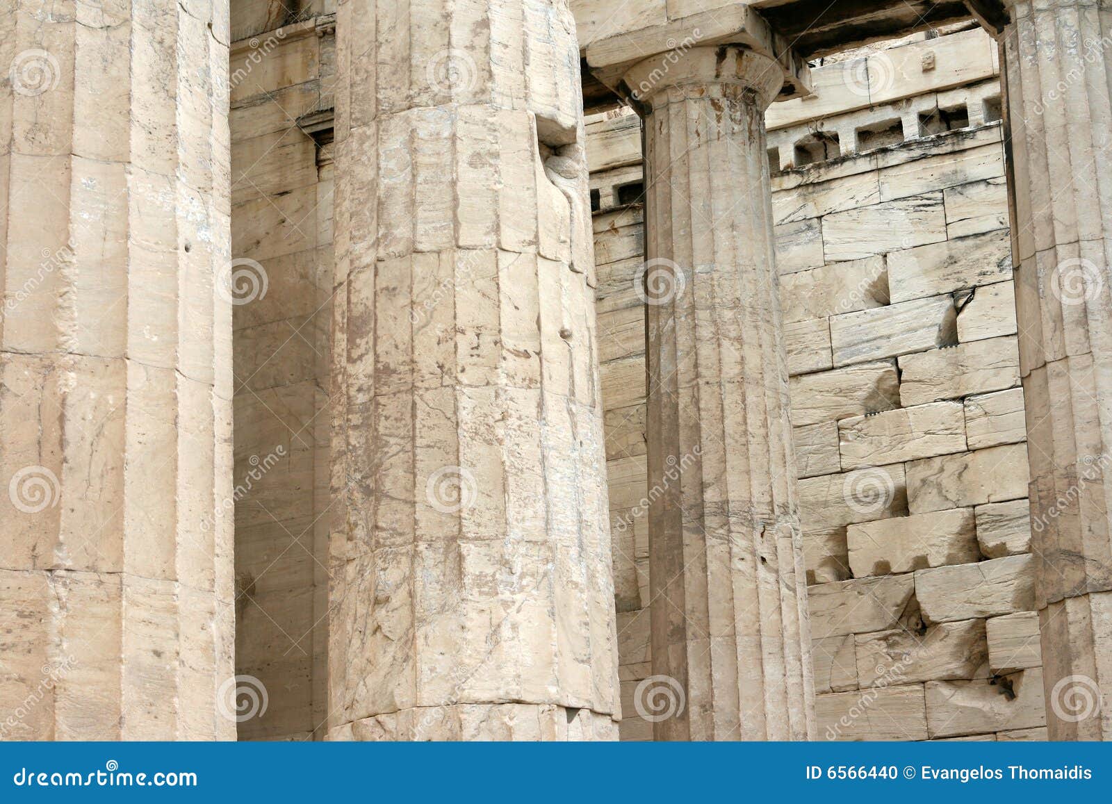 Ancient pillars stock photo. Image of culture, greek, detail - 6566440
