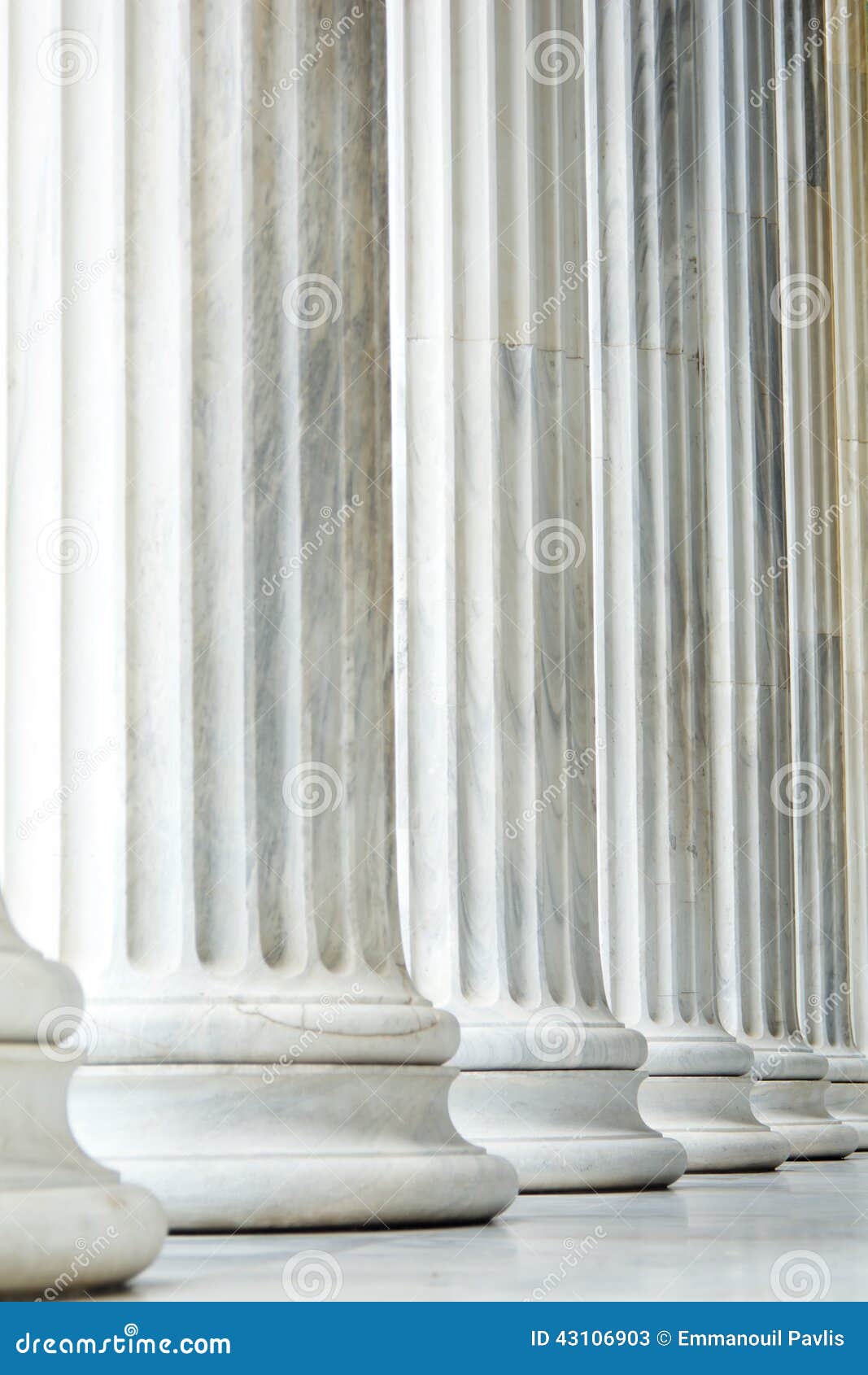 Ancient pillars stock image. Image of hellas, marbles - 43106903