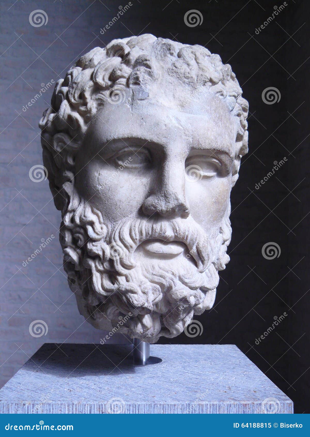 Classic Portrait of the Man Editorial Image - Image of ancient, famous ...