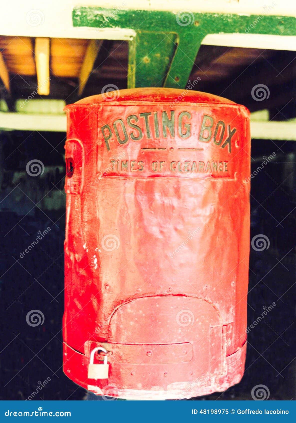 Ancient post box stock image. Image of modern, original - 48198975