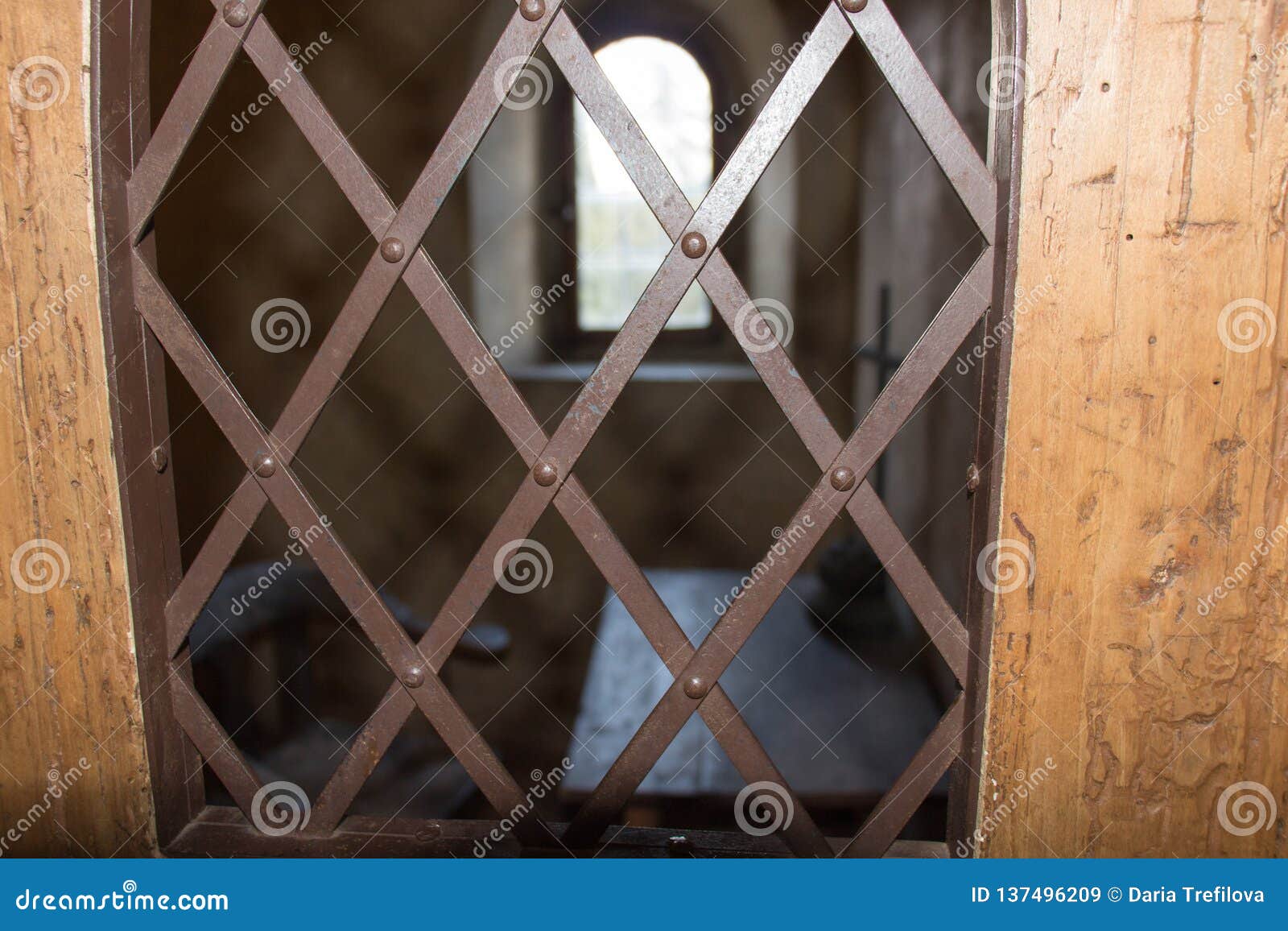 Ancient Prison Gate Royalty-Free Stock Photo | CartoonDealer.com #219867987