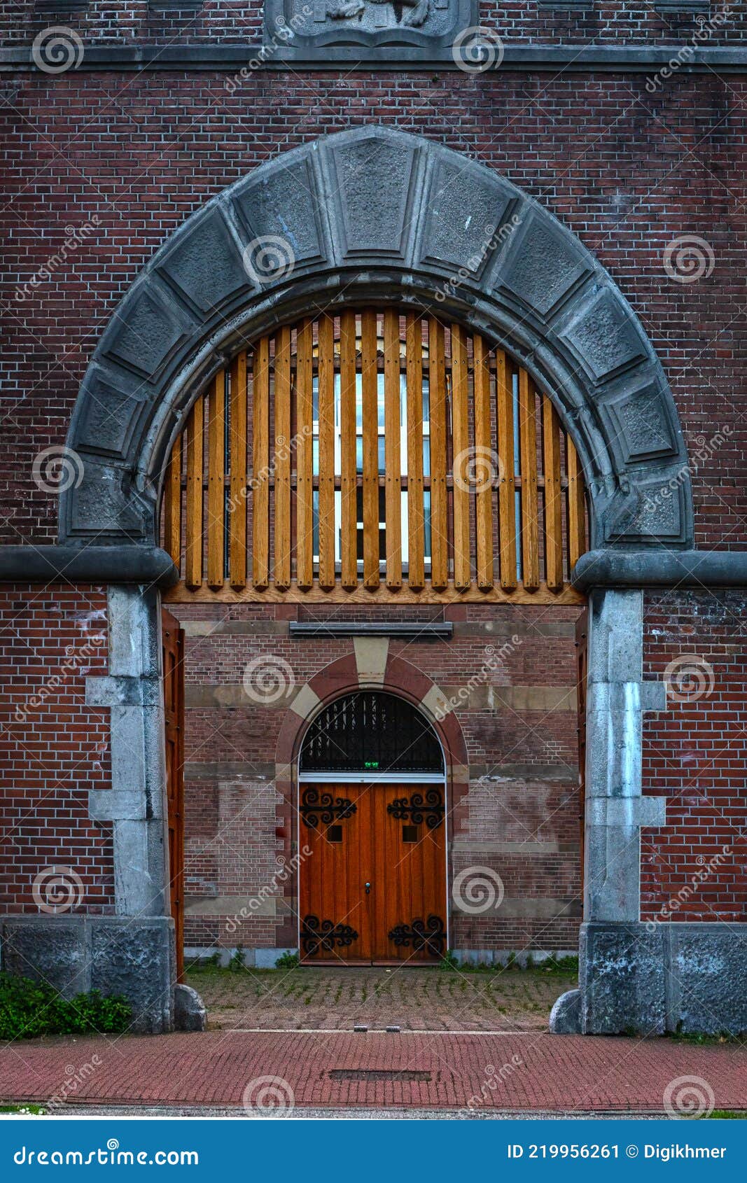 Ancient Prison Gate Royalty-Free Stock Photography | CartoonDealer.com ...