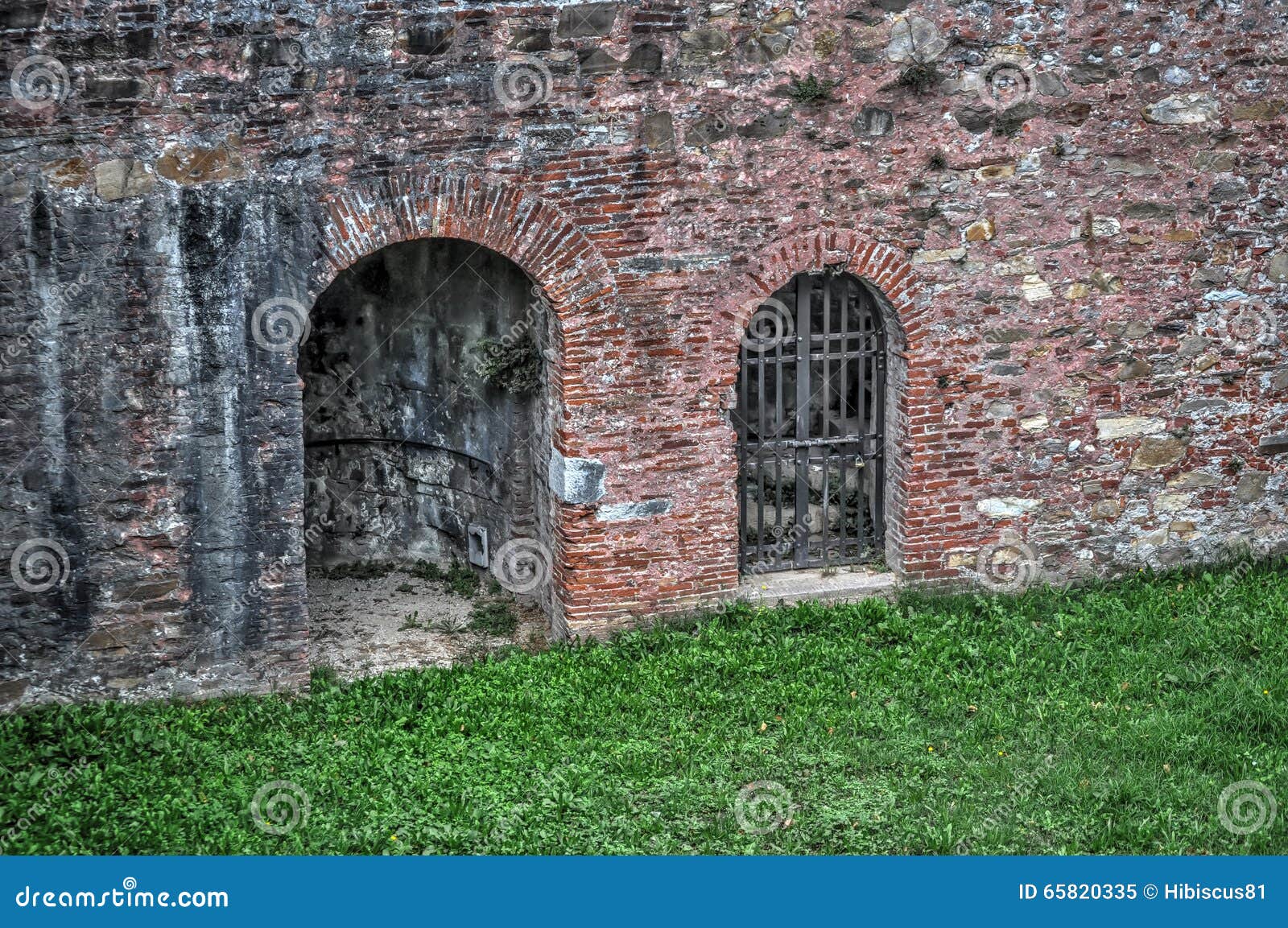 Ancient prisons stock image. Image of aged, high, dynamic - 65820335