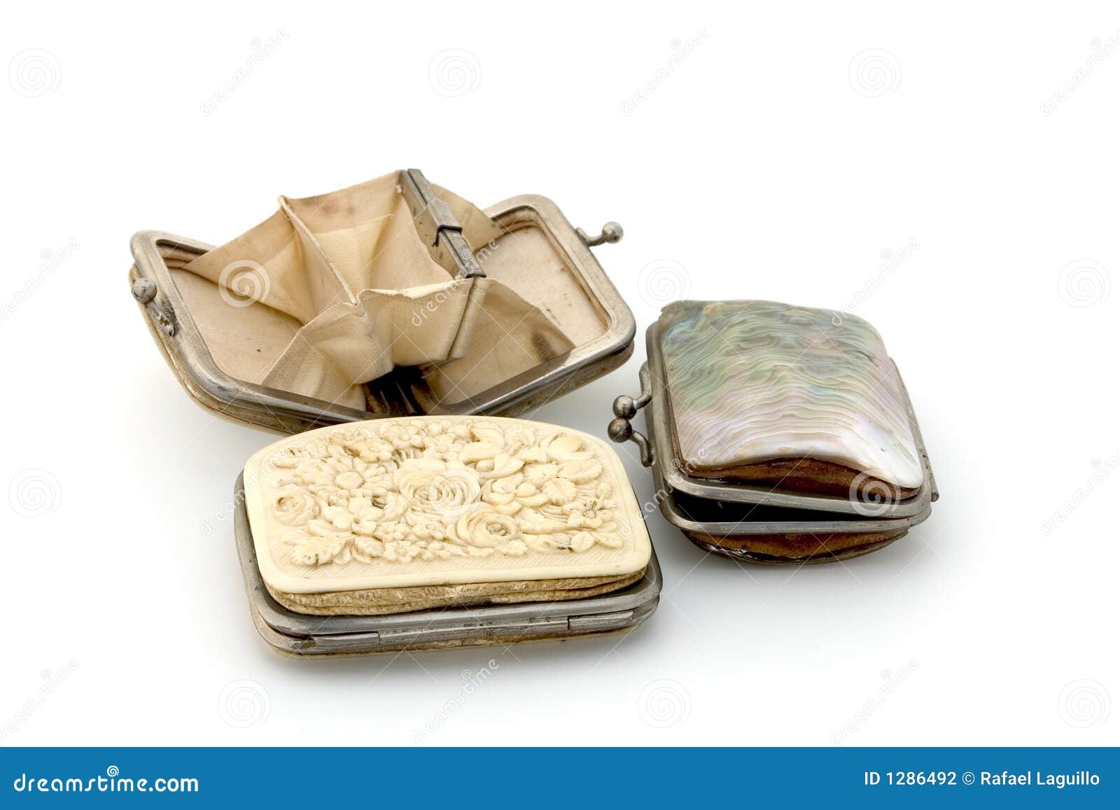 Ancient purses stock photo. Image of ivory, design, nacre - 1286492