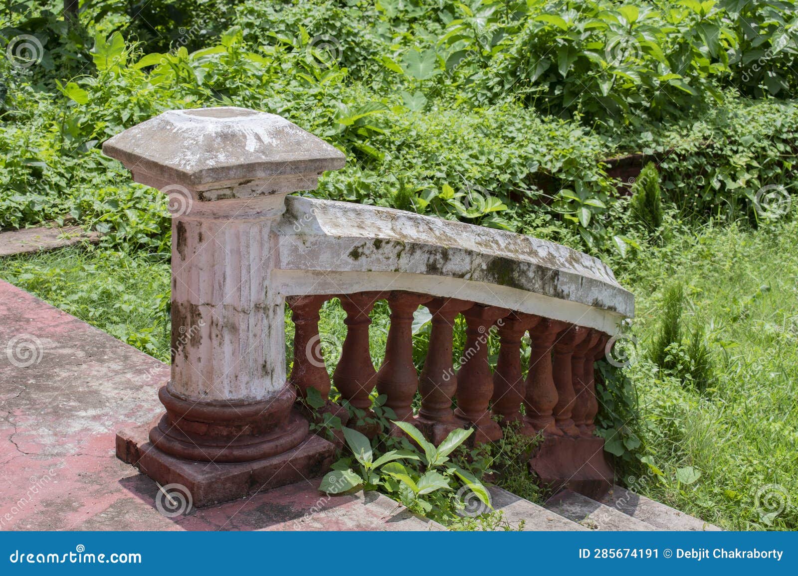 Ancient Railing Structure of Historical Importance Stock Image - Image ...