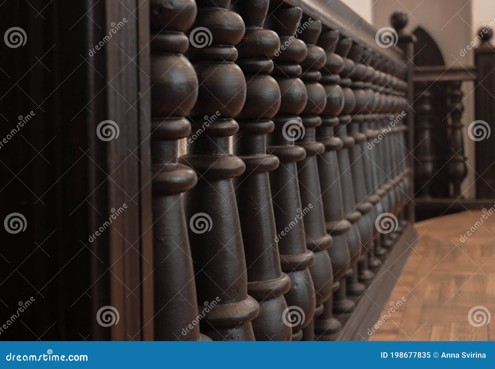 Ancient Railings in a Medieval Castle Stock Image - Image of vintage ...