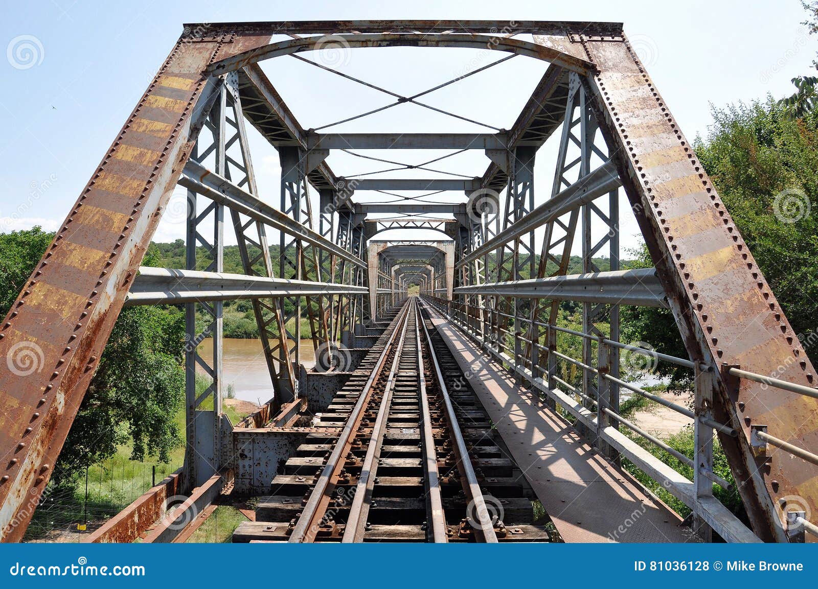 Ancient Railway Semaphore Signal Showing A Stop For Transport Stock ...