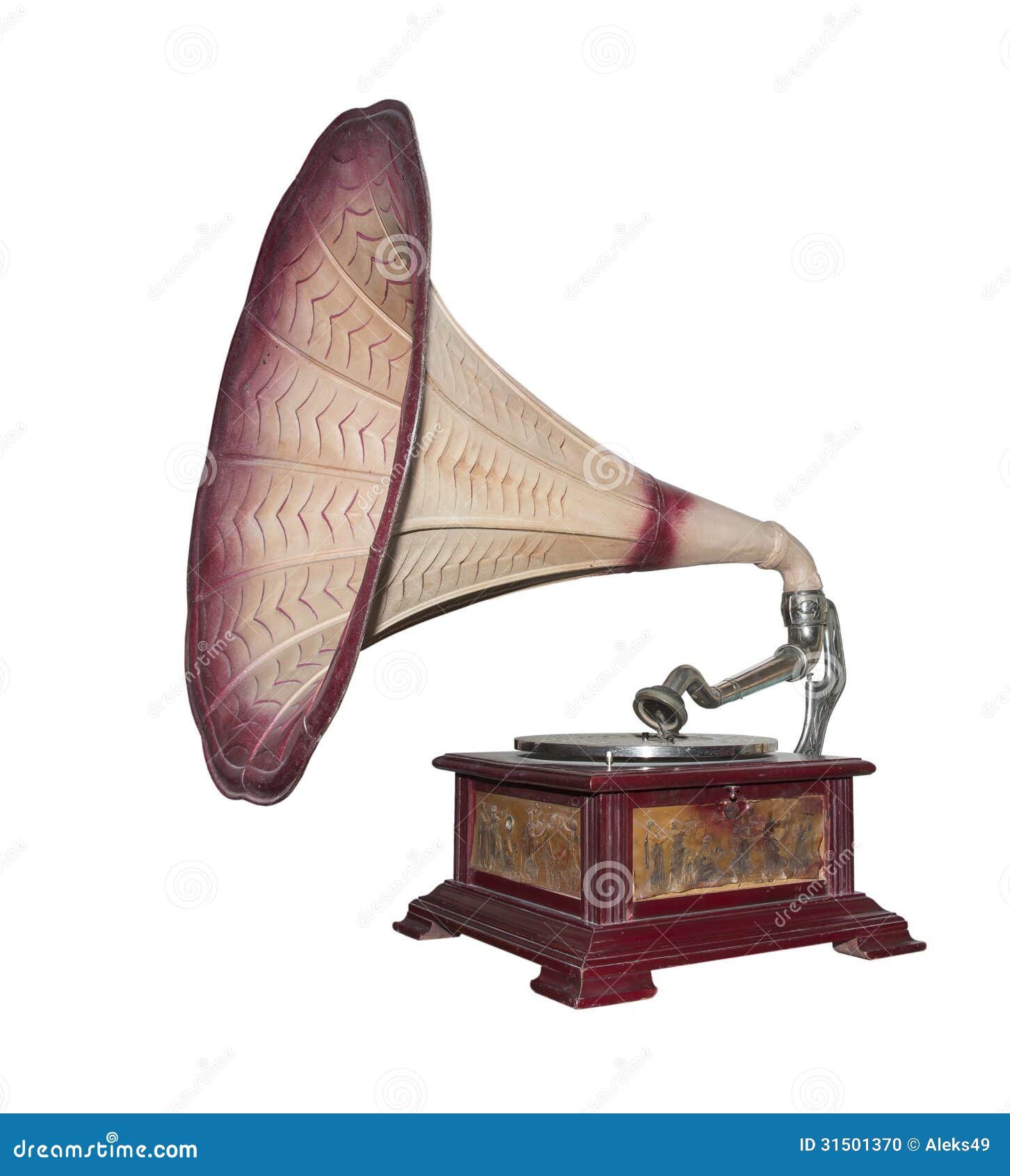 Ancient record player stock photo. Image of music, classical - 31501370