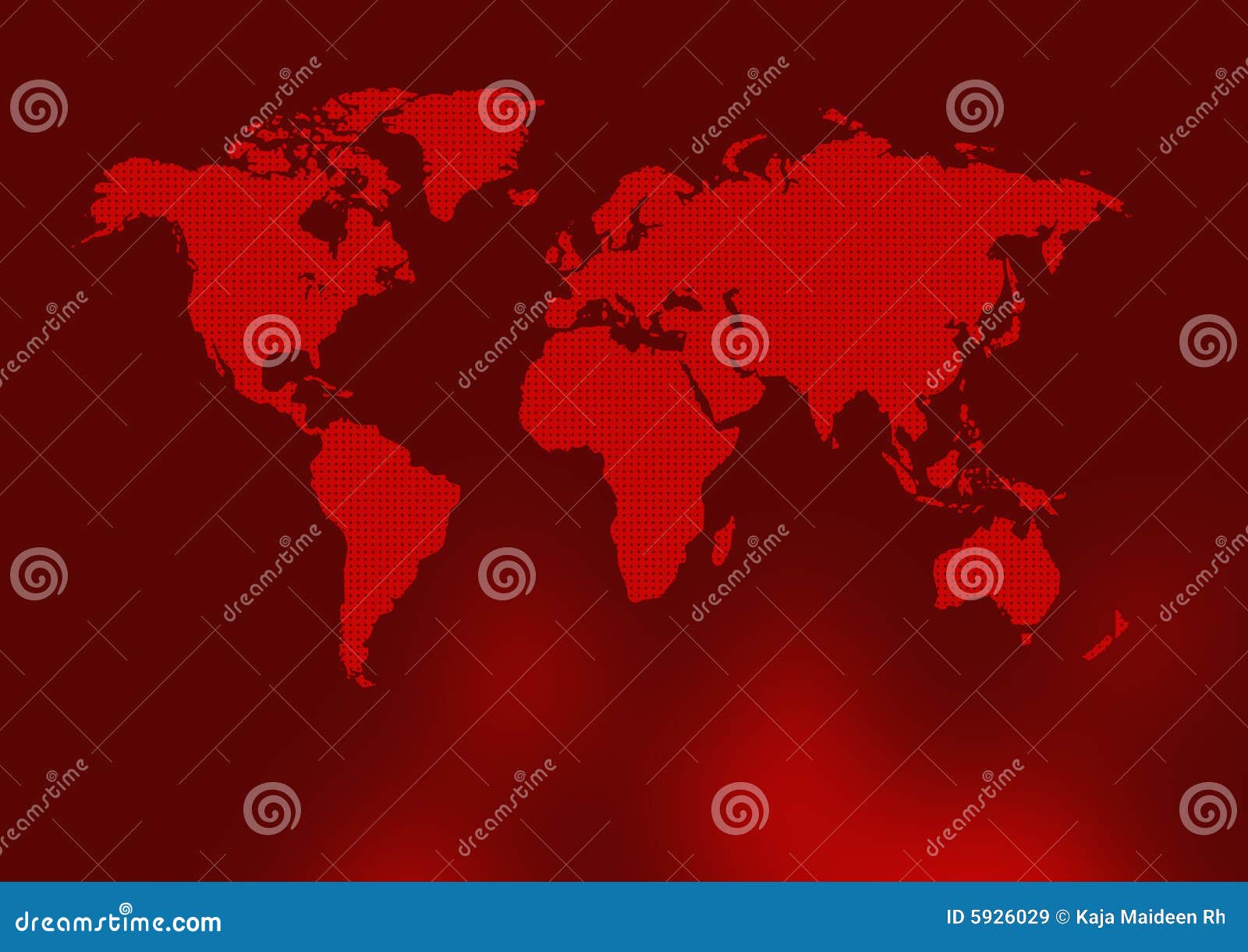 Ancient Red World Map Royalty-Free Stock Photo | CartoonDealer.com #5926029