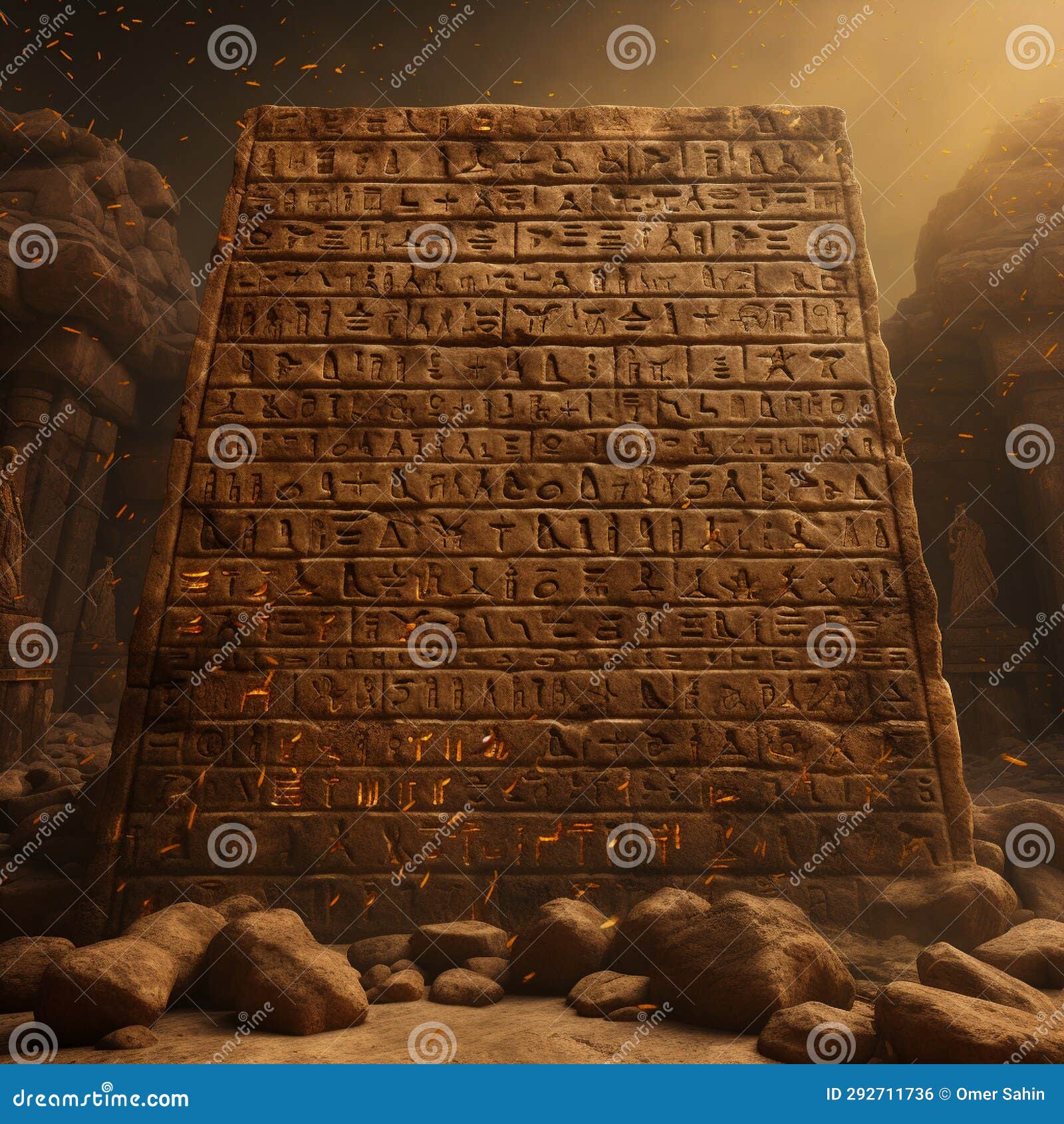 Ancient Relic Inscriptions stock photo. Image of title - 292711736