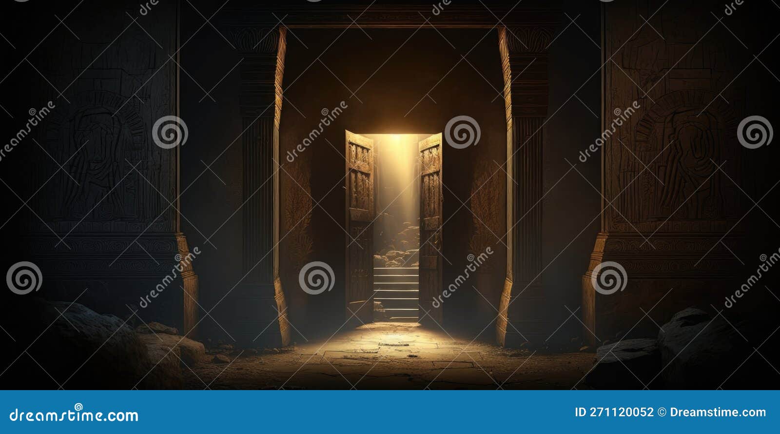 An Ancient Relic Inside A Newly Discovered Egyptian Tomb Royalty-Free ... An Ancient Relic Inside A Newly Discovered Egyptian Tomb Royalty-Free ...