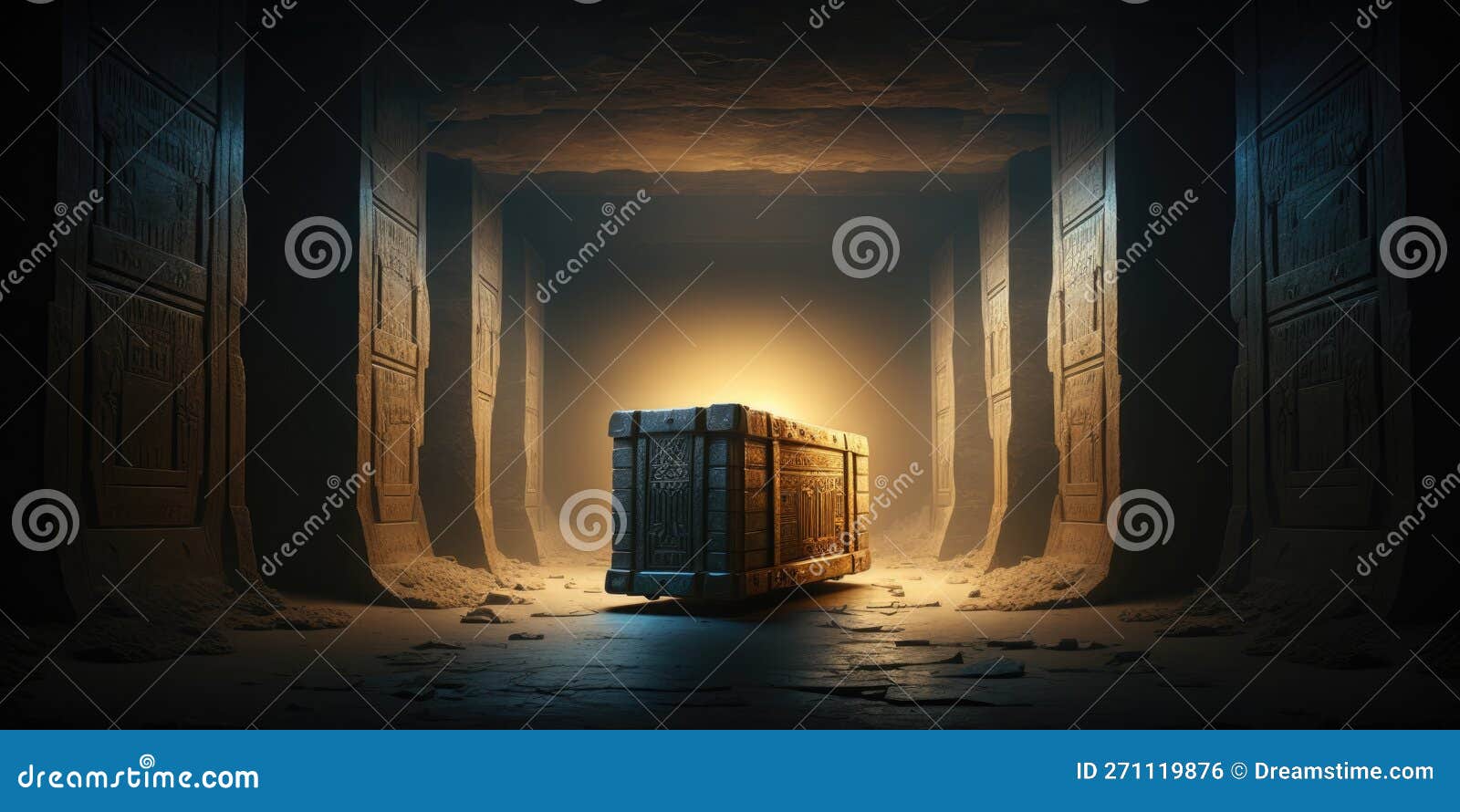 An Ancient Relic Inside A Newly Discovered Egyptian Tomb Royalty-Free ... An Ancient Relic Inside A Newly Discovered Egyptian Tomb Royalty-Free ...
